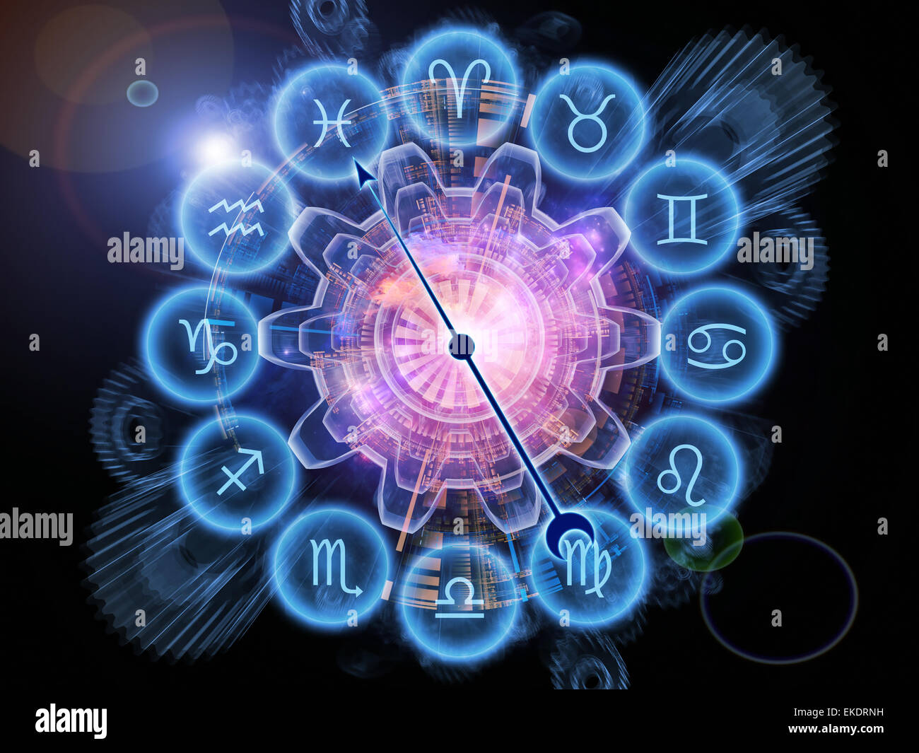 Arrow of Zodiac Stock Photo - Alamy