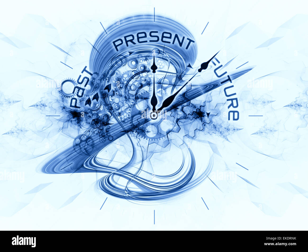 Stream of time Stock Photo - Alamy