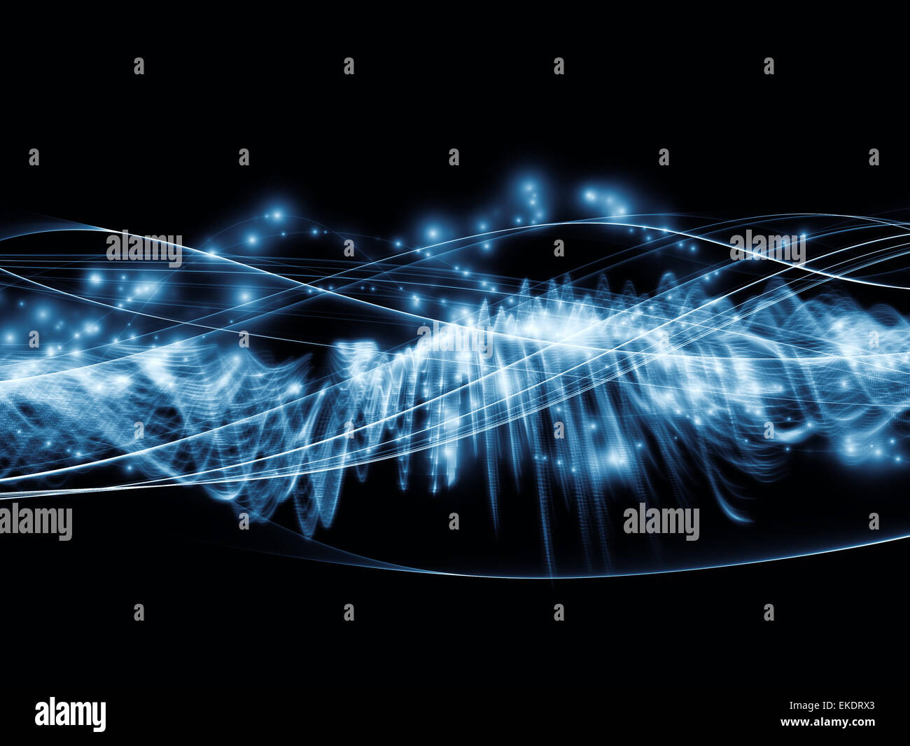 Abstract sine wave Stock Photo - Alamy