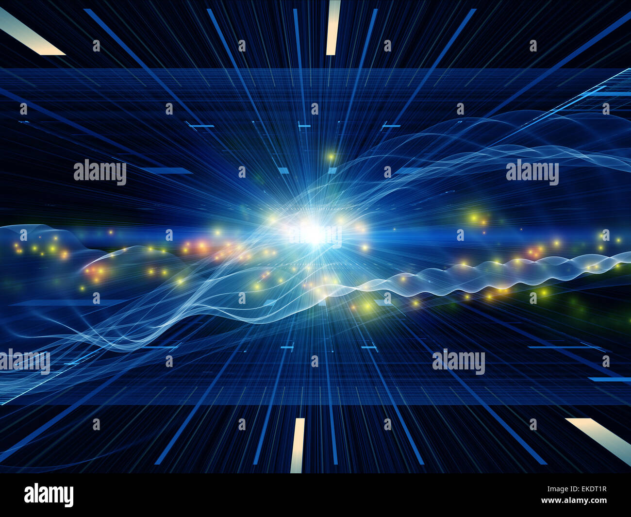 Lights of technology Stock Photo - Alamy