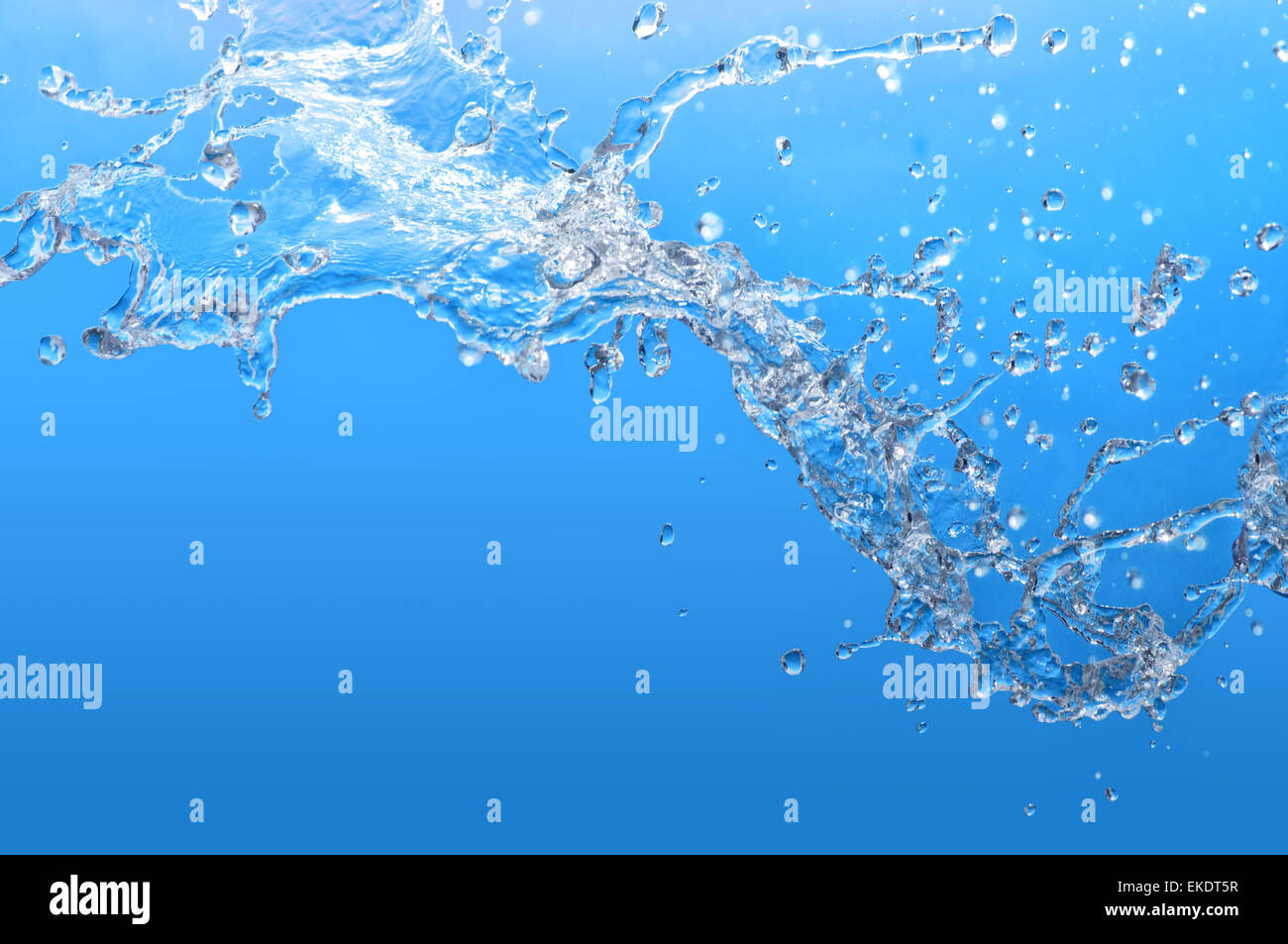 pouring tropical blue sea water Stock Photo - Alamy
