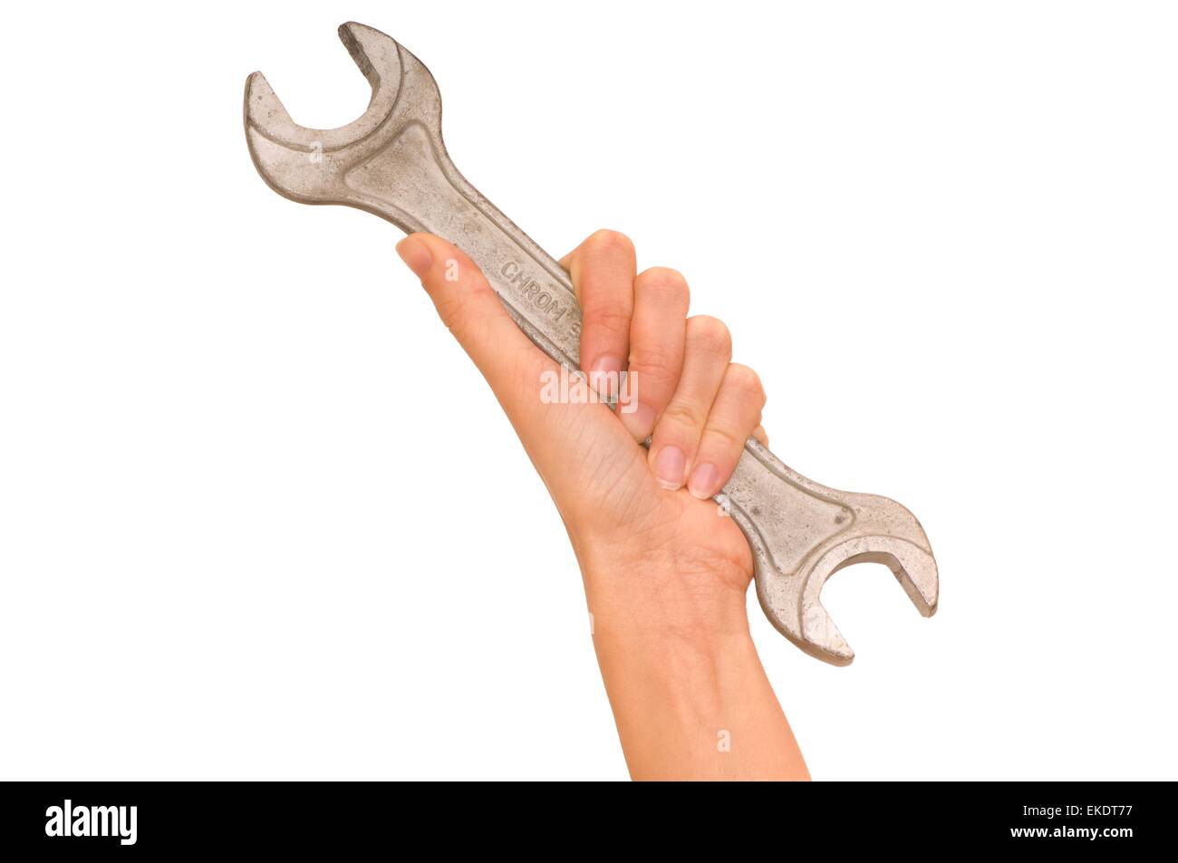 Woman broken hand in Cut Out Stock Images & Pictures - Alamy