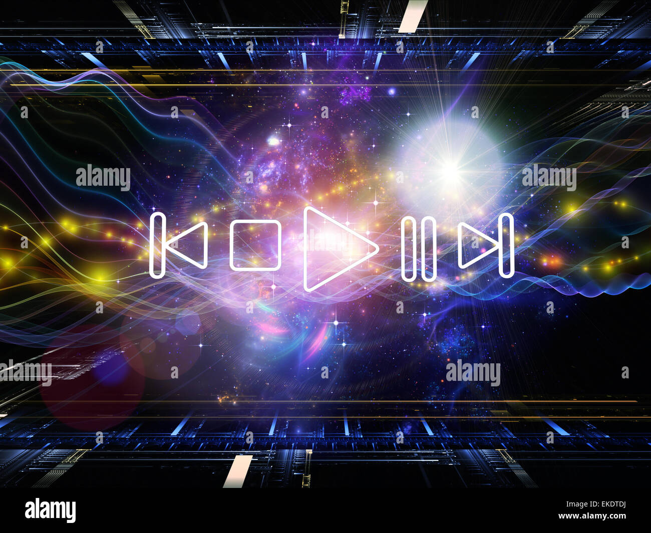 Sound visual grid hi-res stock photography and images - Alamy