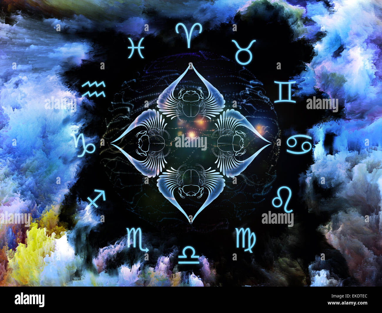Abstract astrology hi-res stock photography and images - Alamy