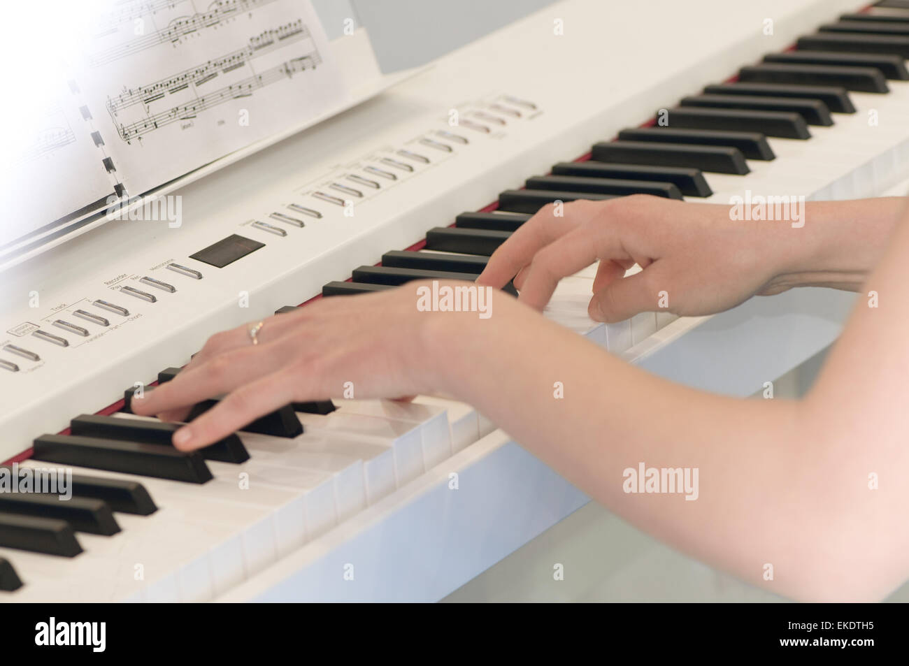 Piano player one hi-res stock photography and images - Alamy