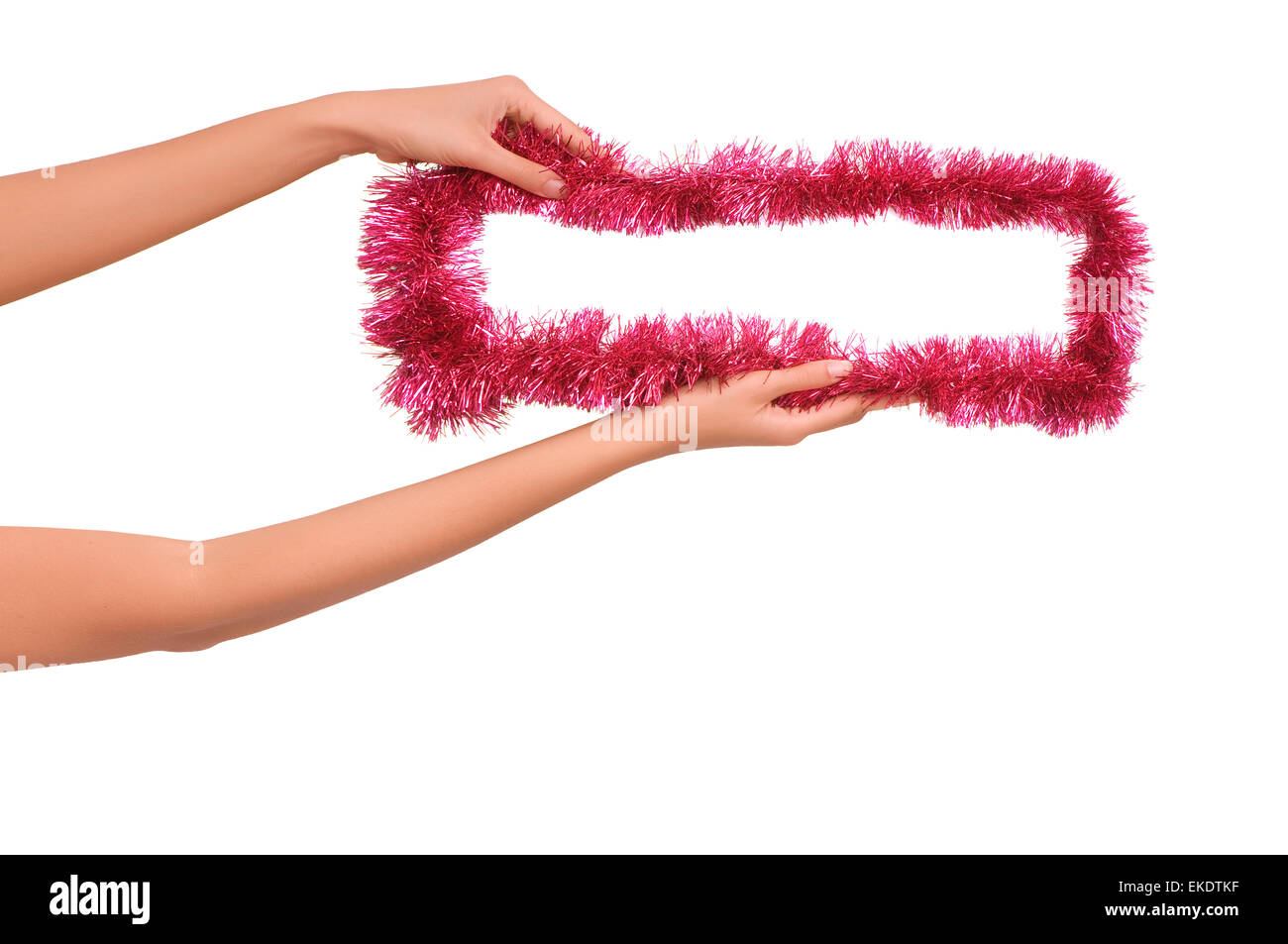 Paper decorations christmas Cut Out Stock Images & Pictures - Alamy