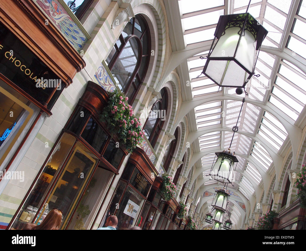 The Royal Arcade, Norwich, Norfolk, UK Stock Photo - Alamy