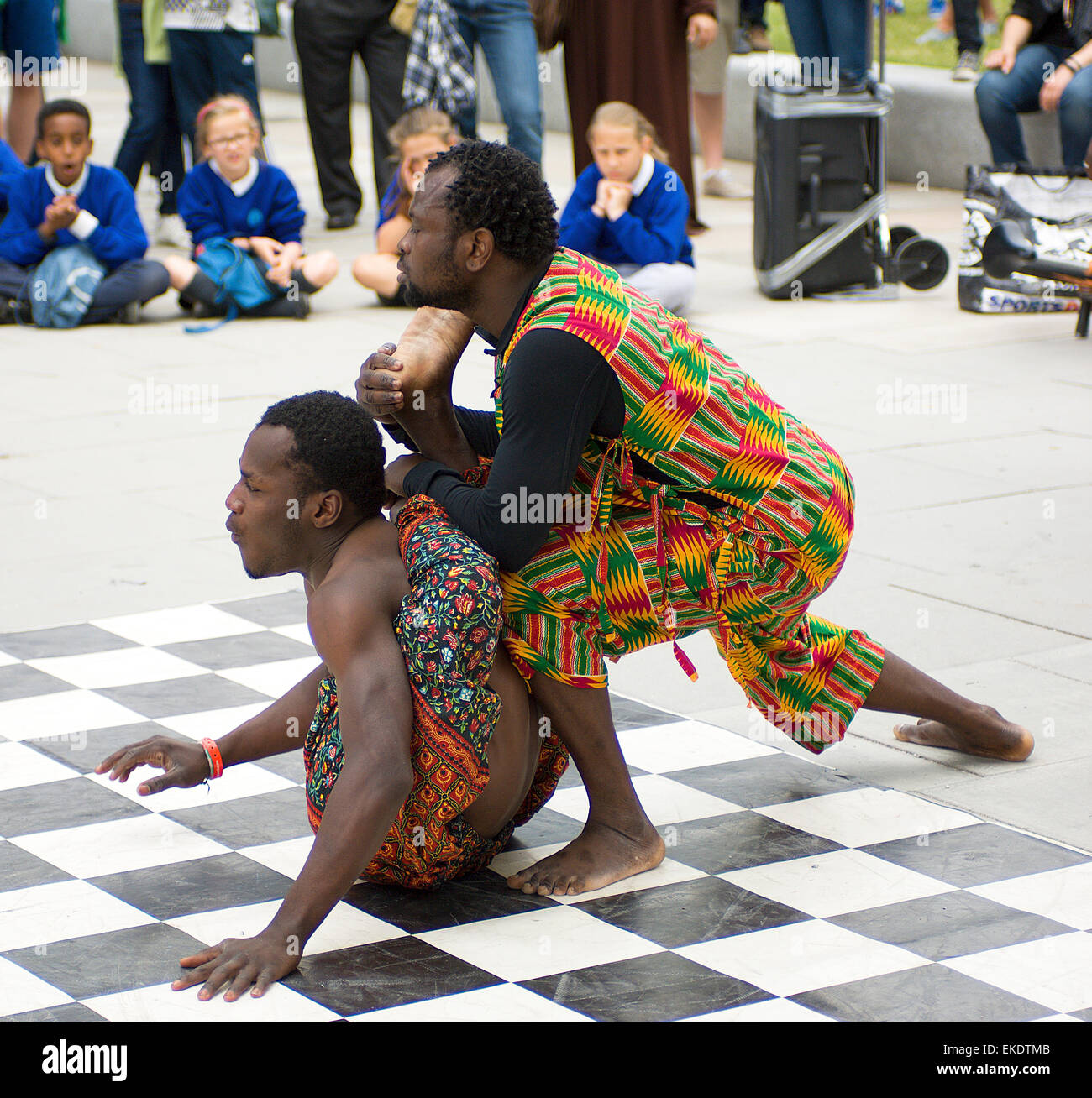 Acrobat pyramid hi-res stock photography and images - Alamy