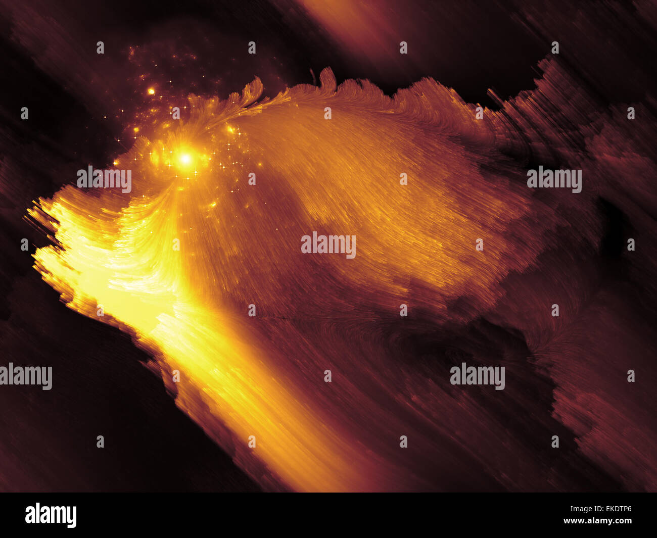 Digital Paint Composition Stock Photo - Alamy