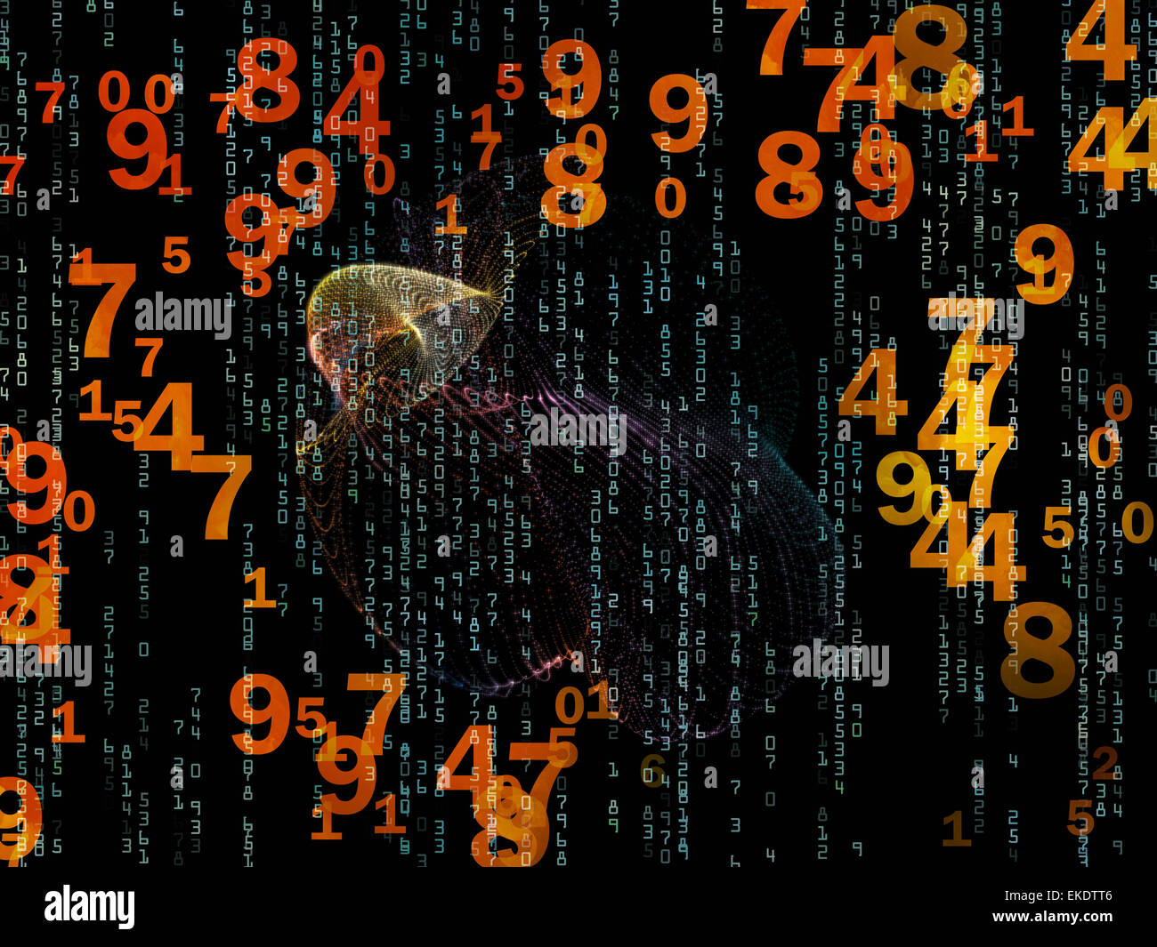 Way of Numbers Stock Photo - Alamy