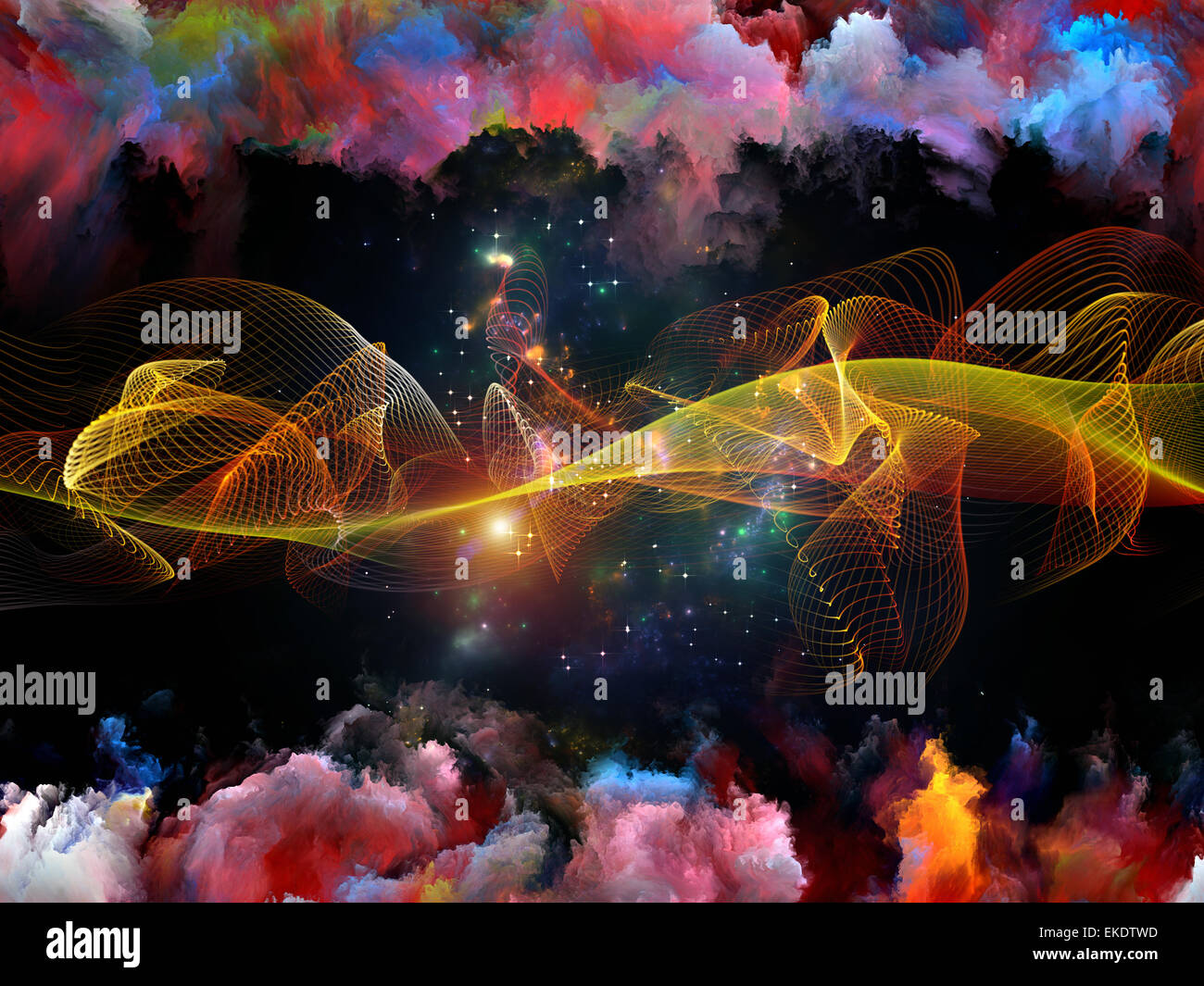Sine Wave Background Stock Photo - Alamy