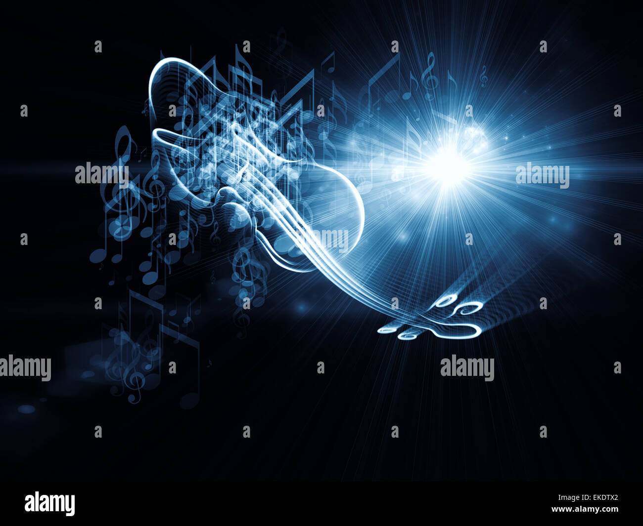 The Living Music Stock Photo - Alamy