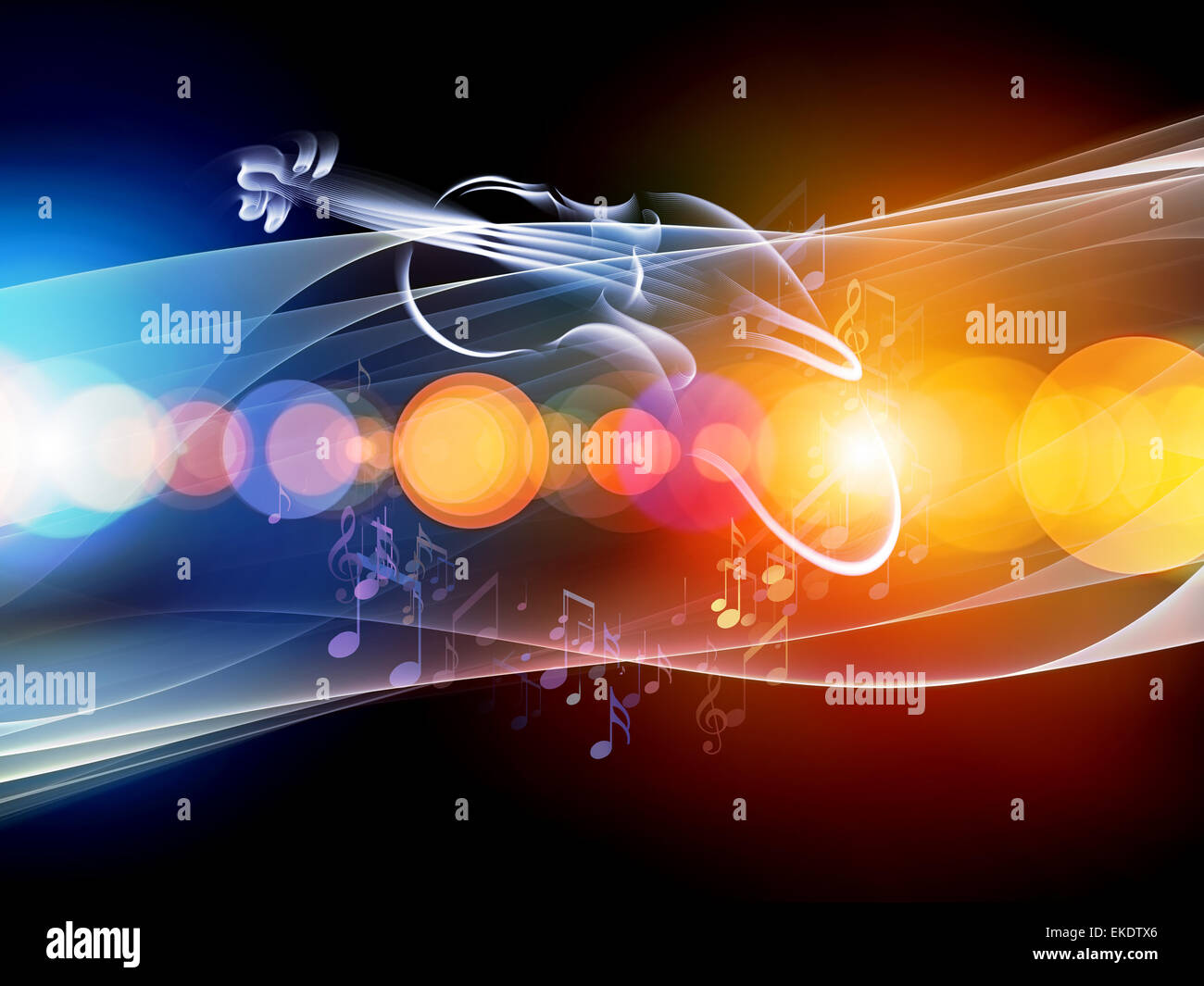 Musical notes design hi-res stock photography and images - Alamy