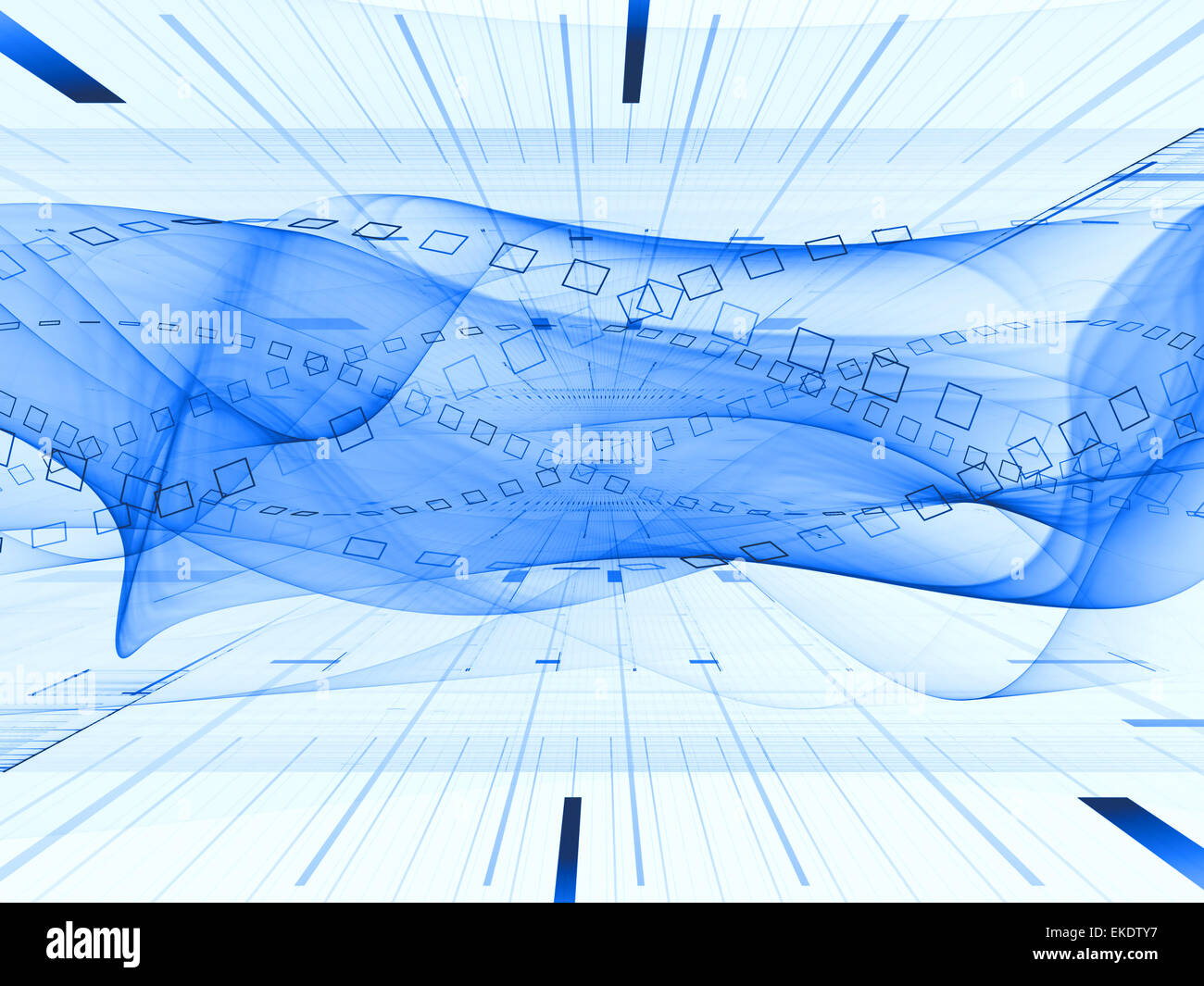 Sine Wave Visualization Stock Photo - Alamy