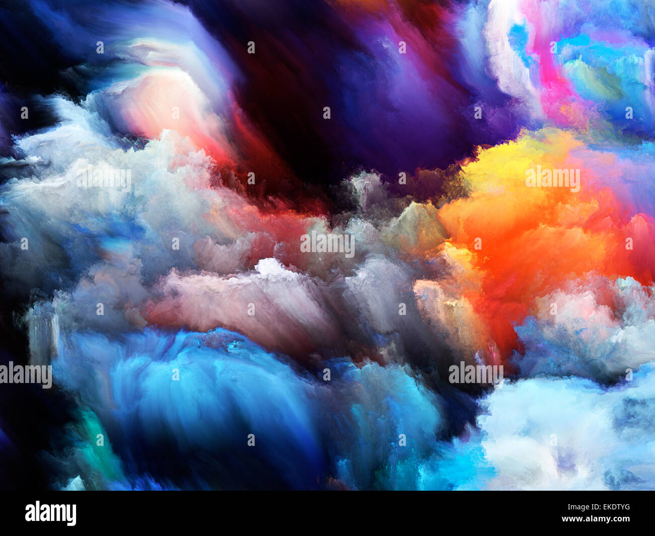 Digital Paint Design Stock Photo - Alamy
