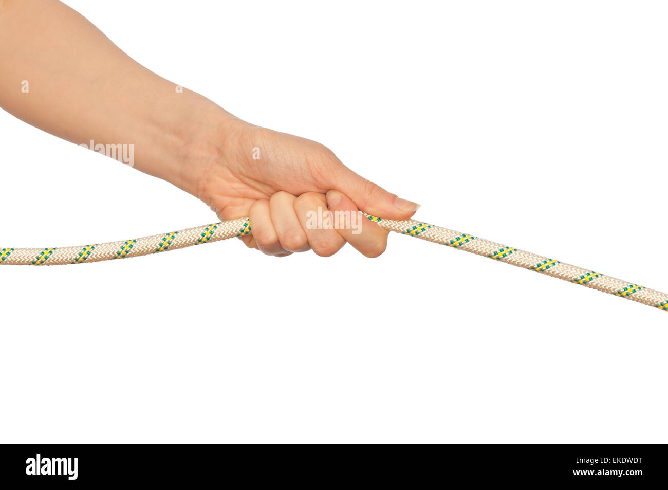 pulling of a rope Stock Photo - Alamy