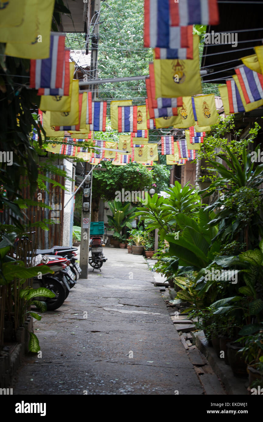 A local street in thailand Stock Photo - Alamy