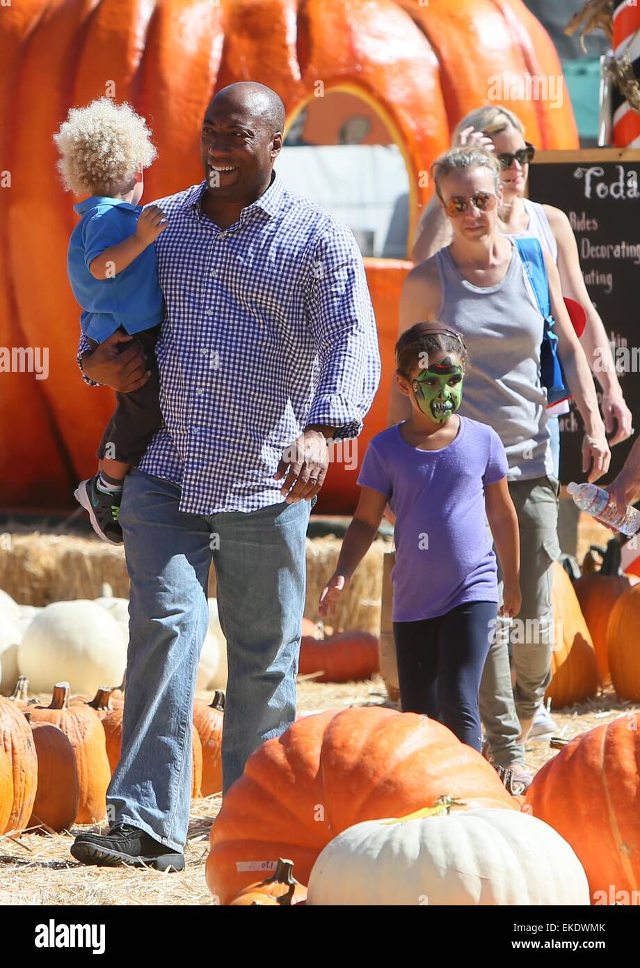 Byron allen wife jennifer lucas hi-res stock photography and images - Alamy