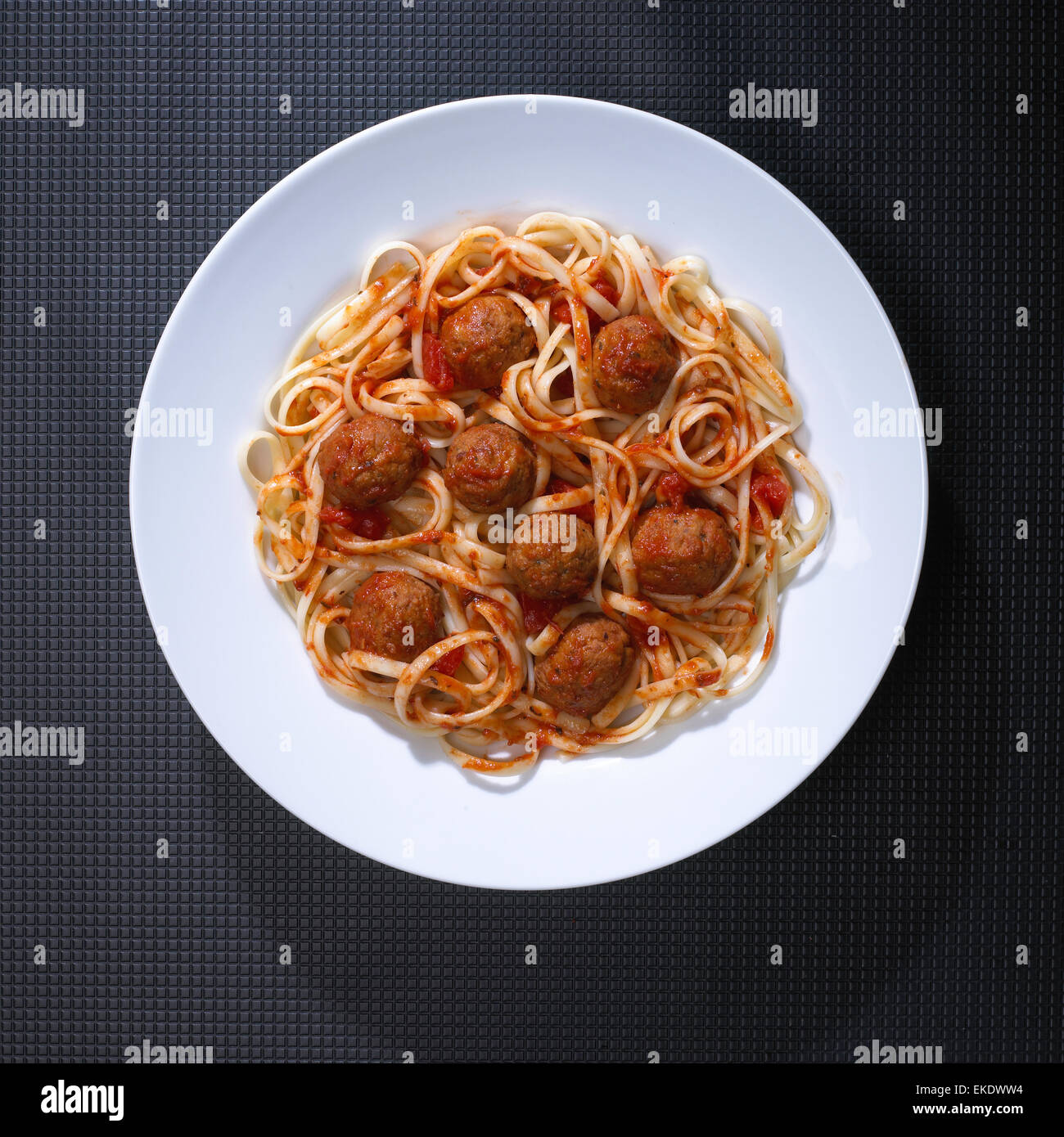 Spaghetti & meat balls Stock Photo - Alamy
