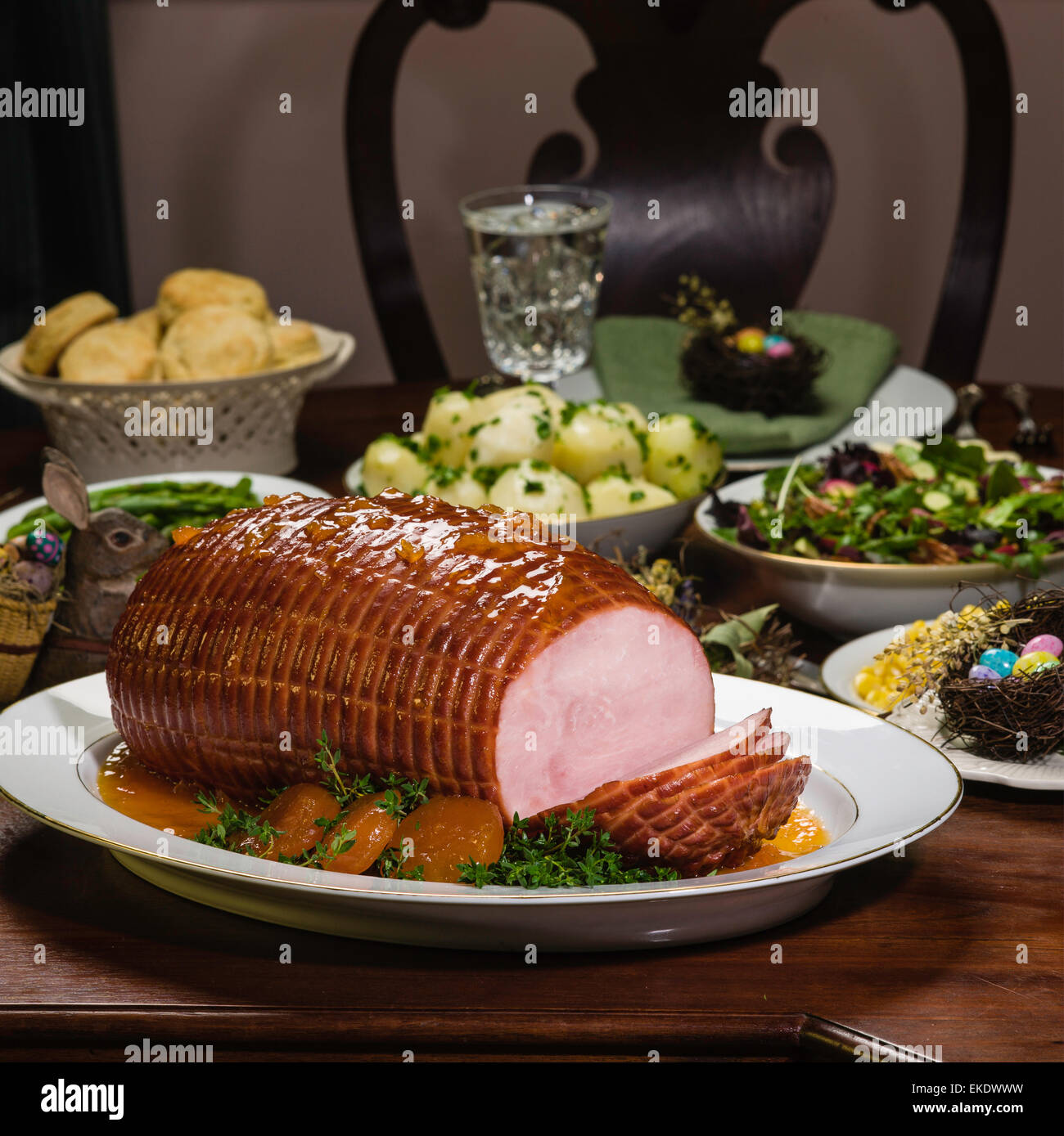 Formal table setting Stock Photo - Alamy