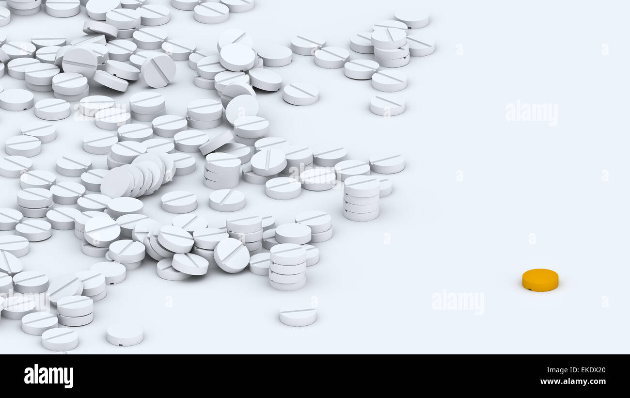 set of pills for treatment people Stock Photo - Alamy