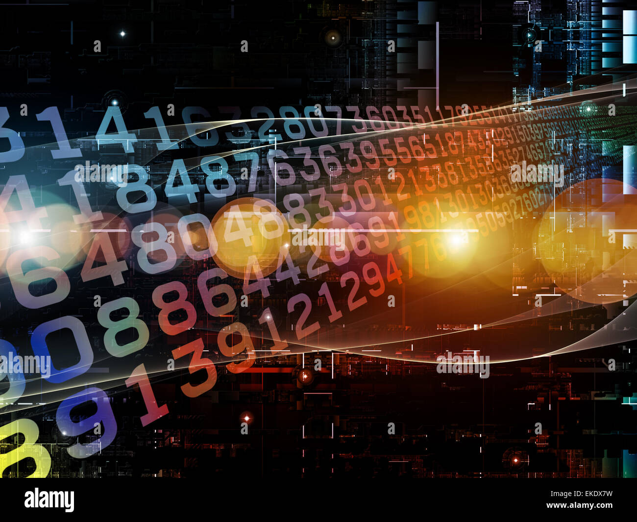 Beyond Digital Network Stock Photo - Alamy
