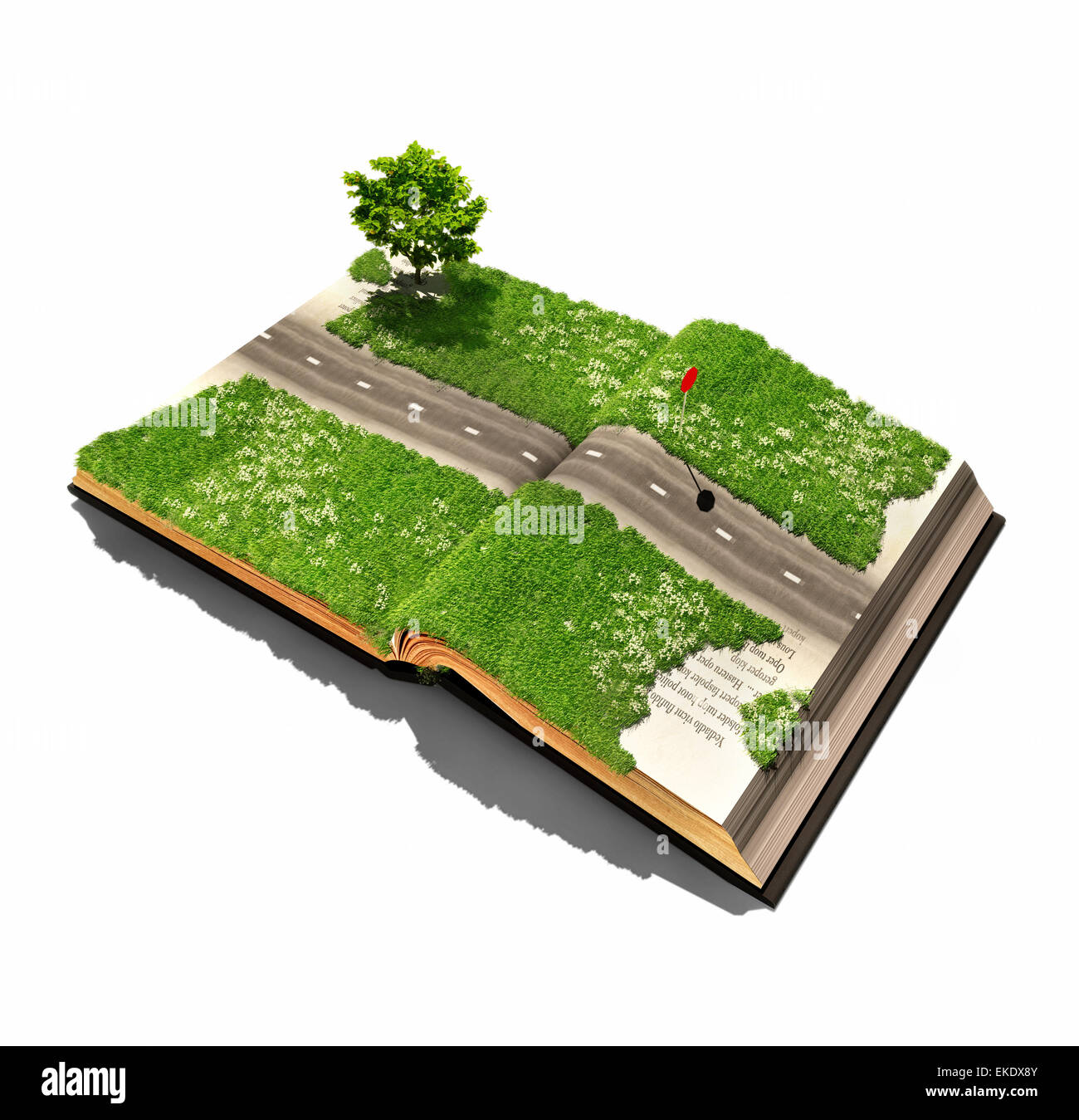 Image text on book Cut Out Stock Images & Pictures - Alamy