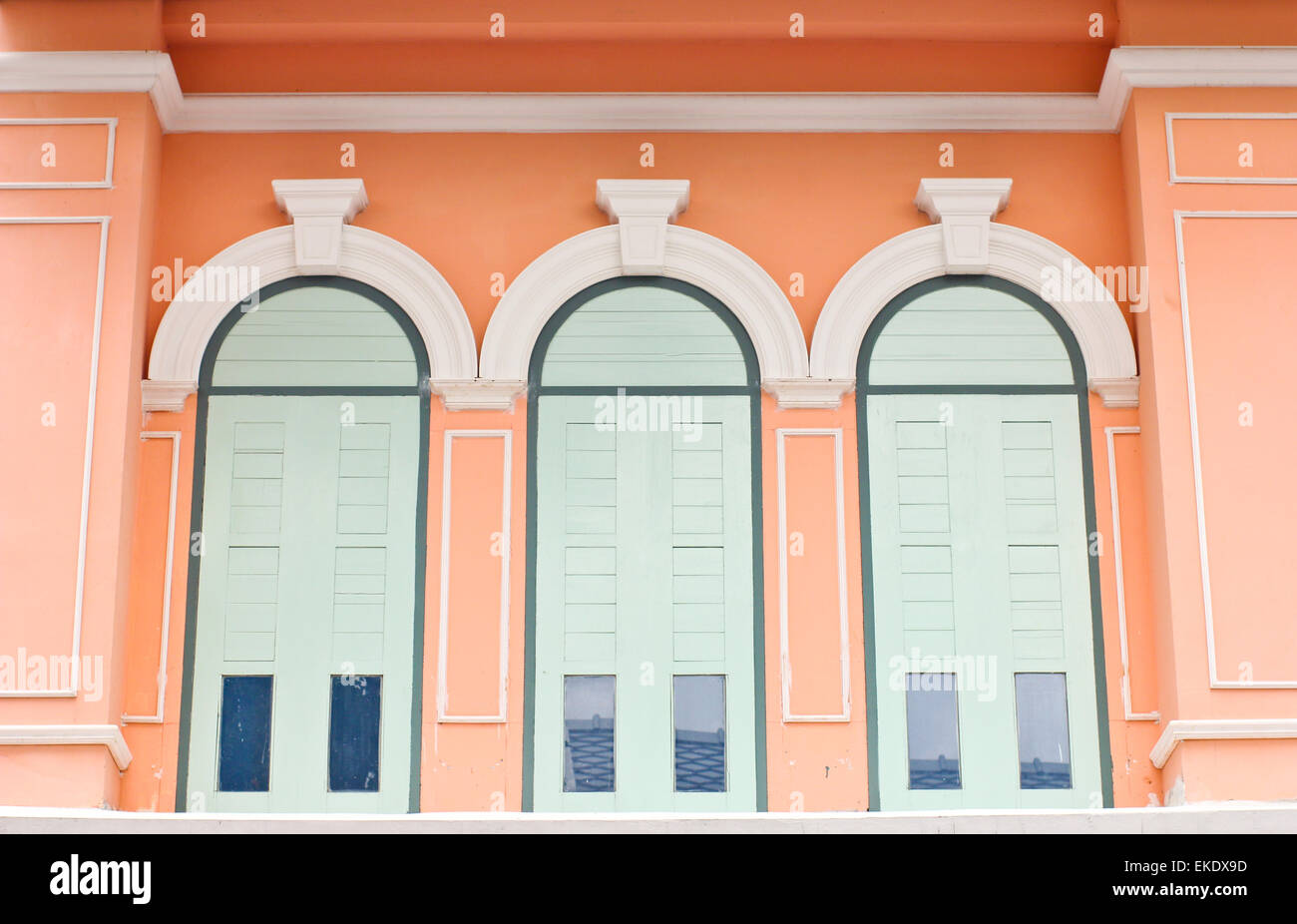 Retro window style Stock Photo - Alamy