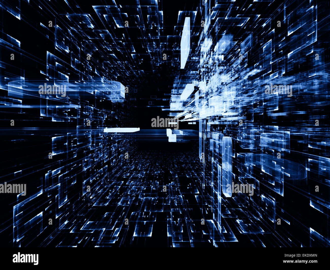 Virtual Space Texture Stock Photo - Alamy