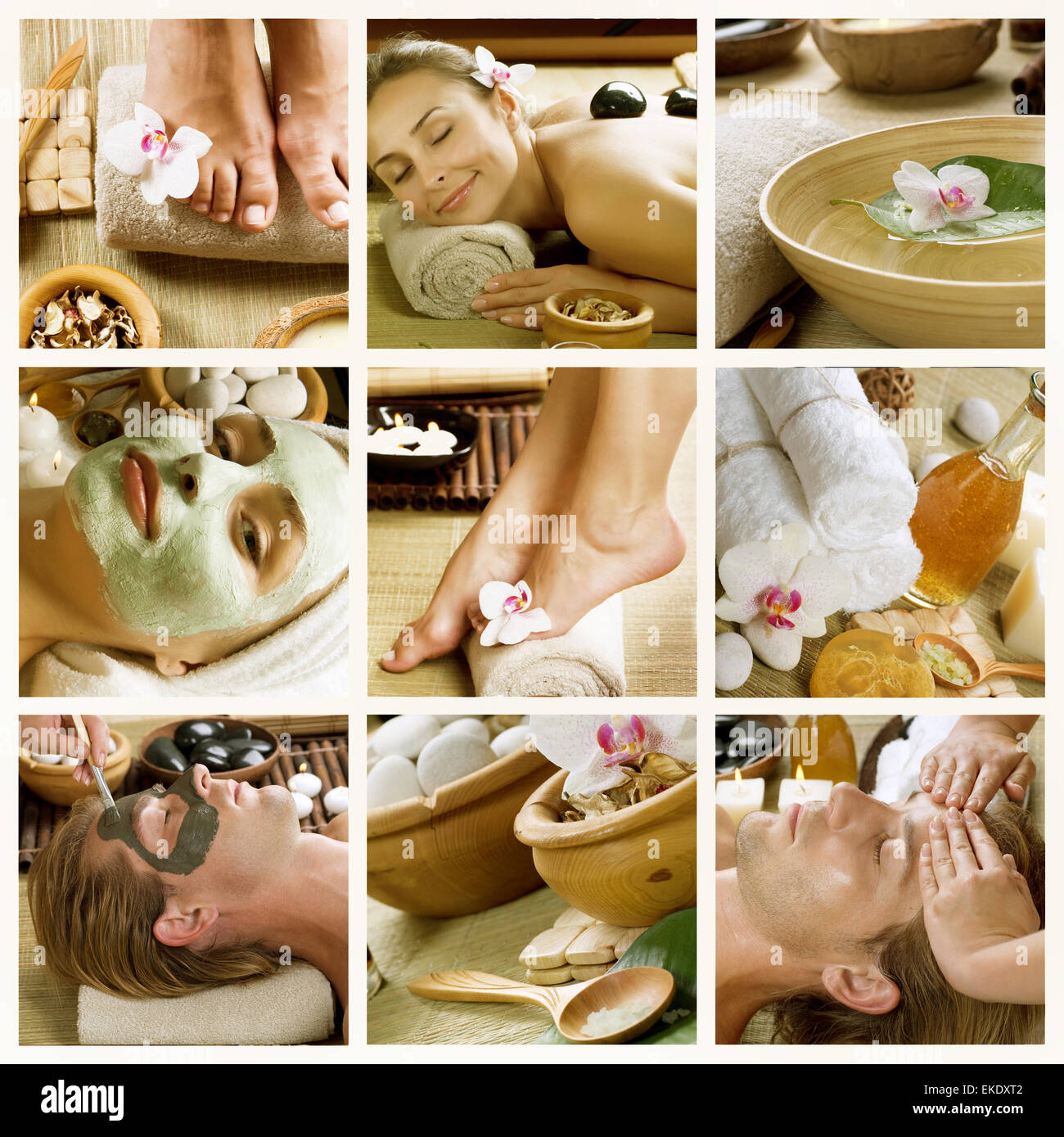Spa Procedures. Day-spa Stock Photo - Alamy