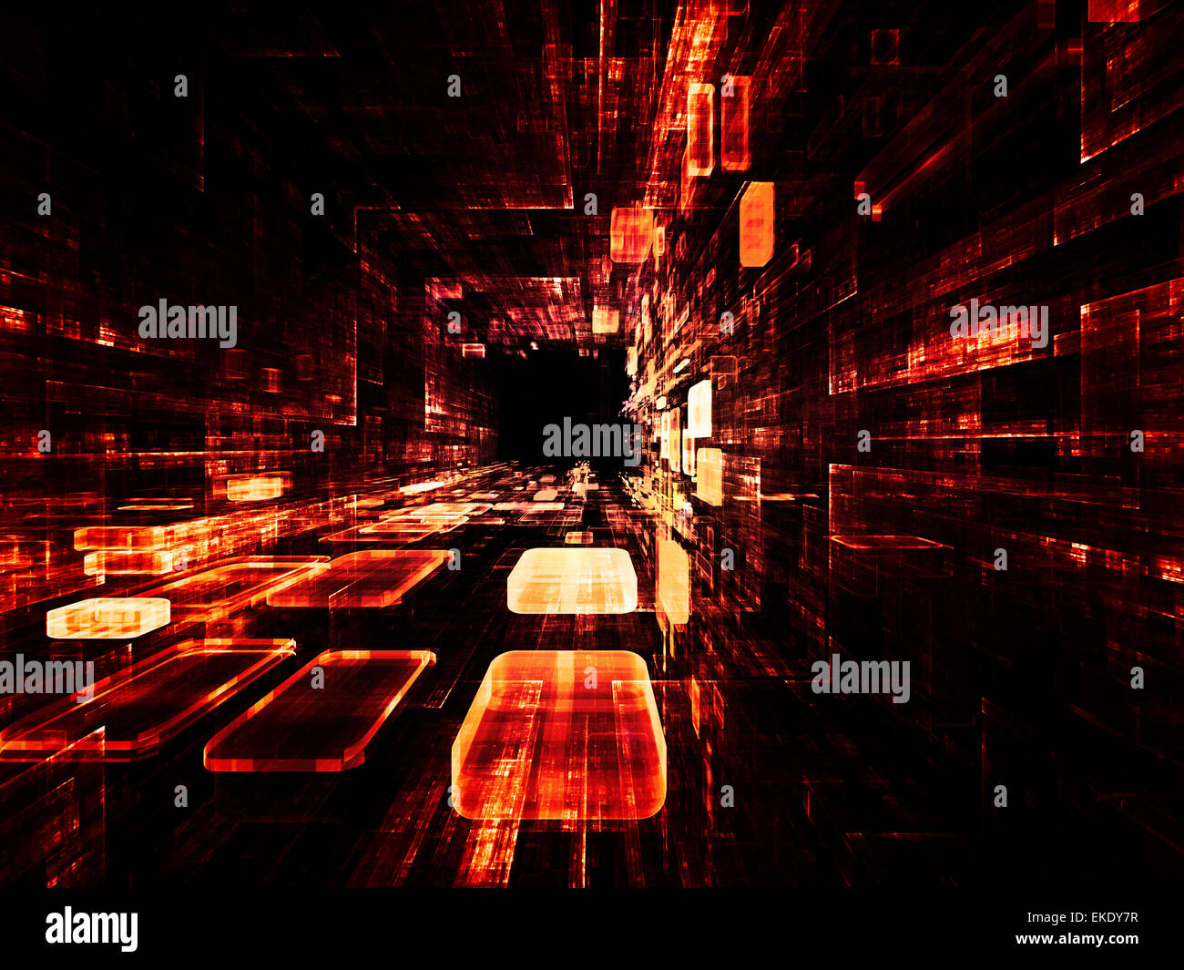 Virtual Space Components Stock Photo - Alamy