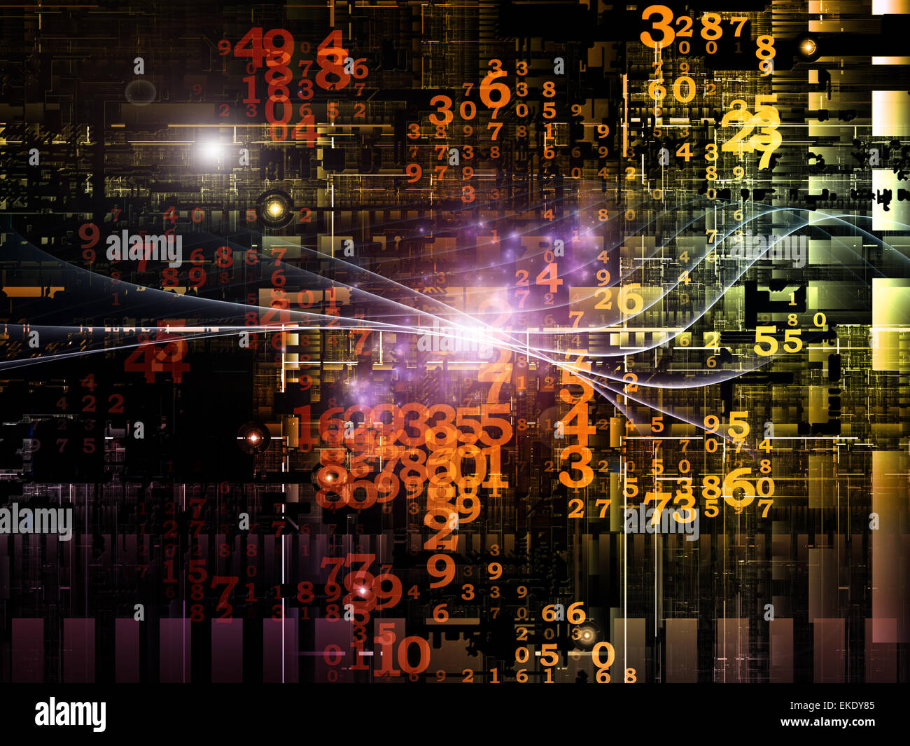 Beyond Digital Network Stock Photo - Alamy