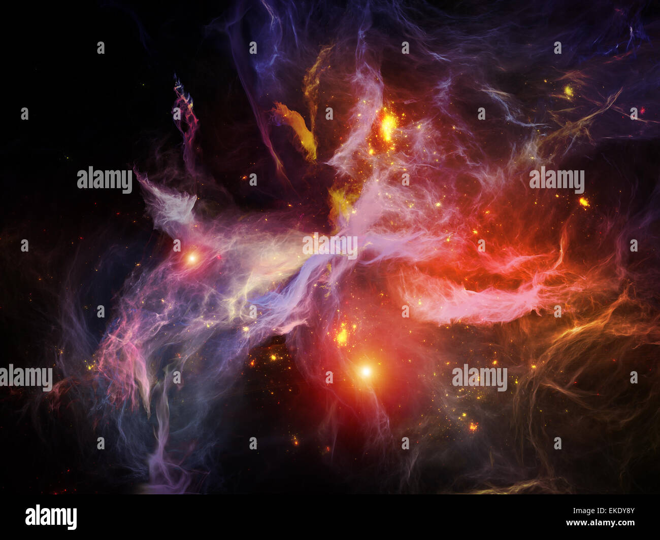 Vision of Nebulae Stock Photo - Alamy