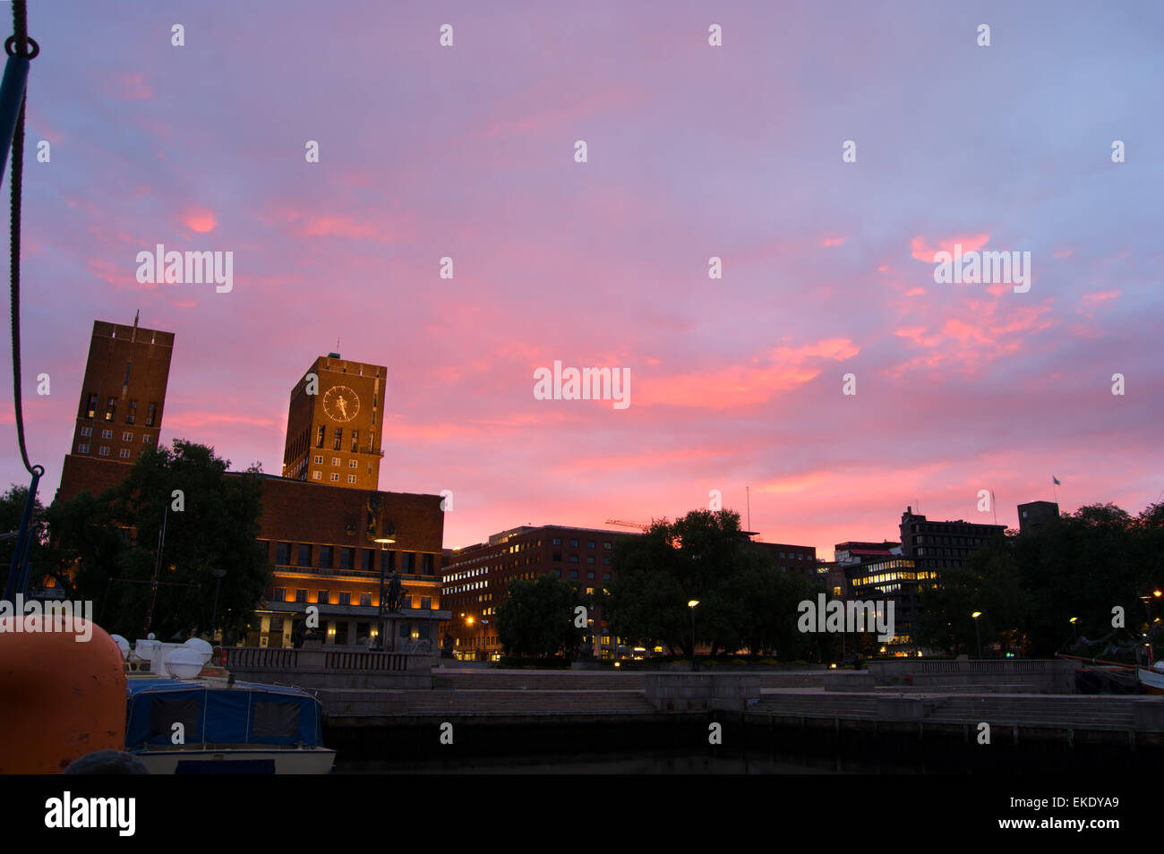 Oslo cityscape hi-res stock photography and images - Alamy