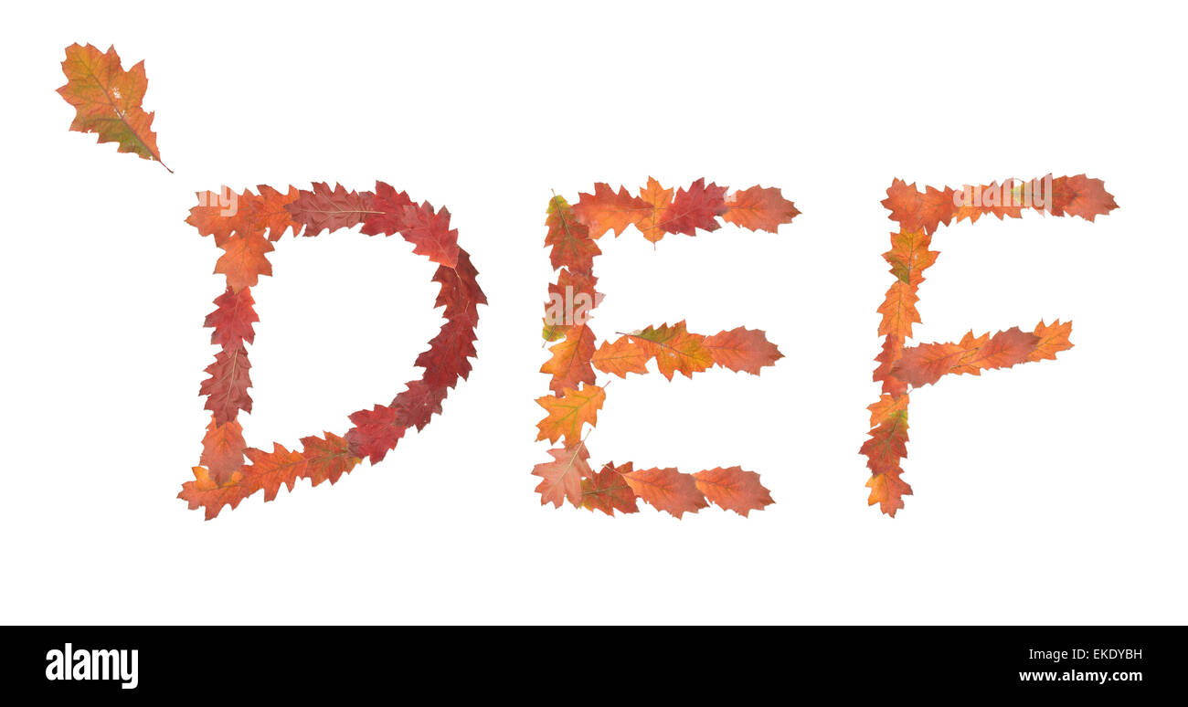 Autumn alphabet hi-res stock photography and images - Alamy