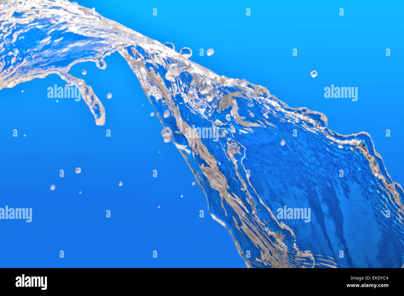 pouring tropical blue sea water Stock Photo - Alamy