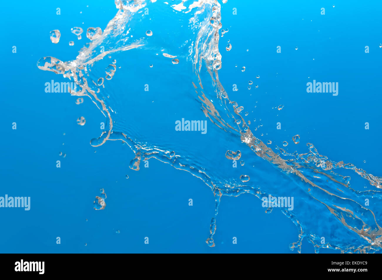 pouring tropical blue sea water Stock Photo - Alamy