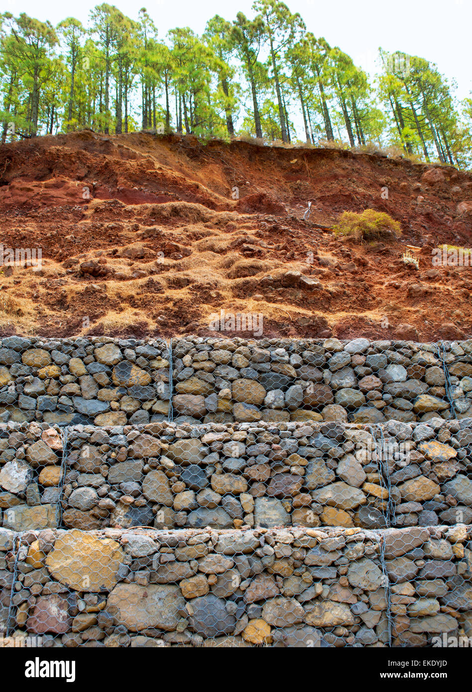 masonry steps in a mountain side at Tenerife Stock Photo - Alamy