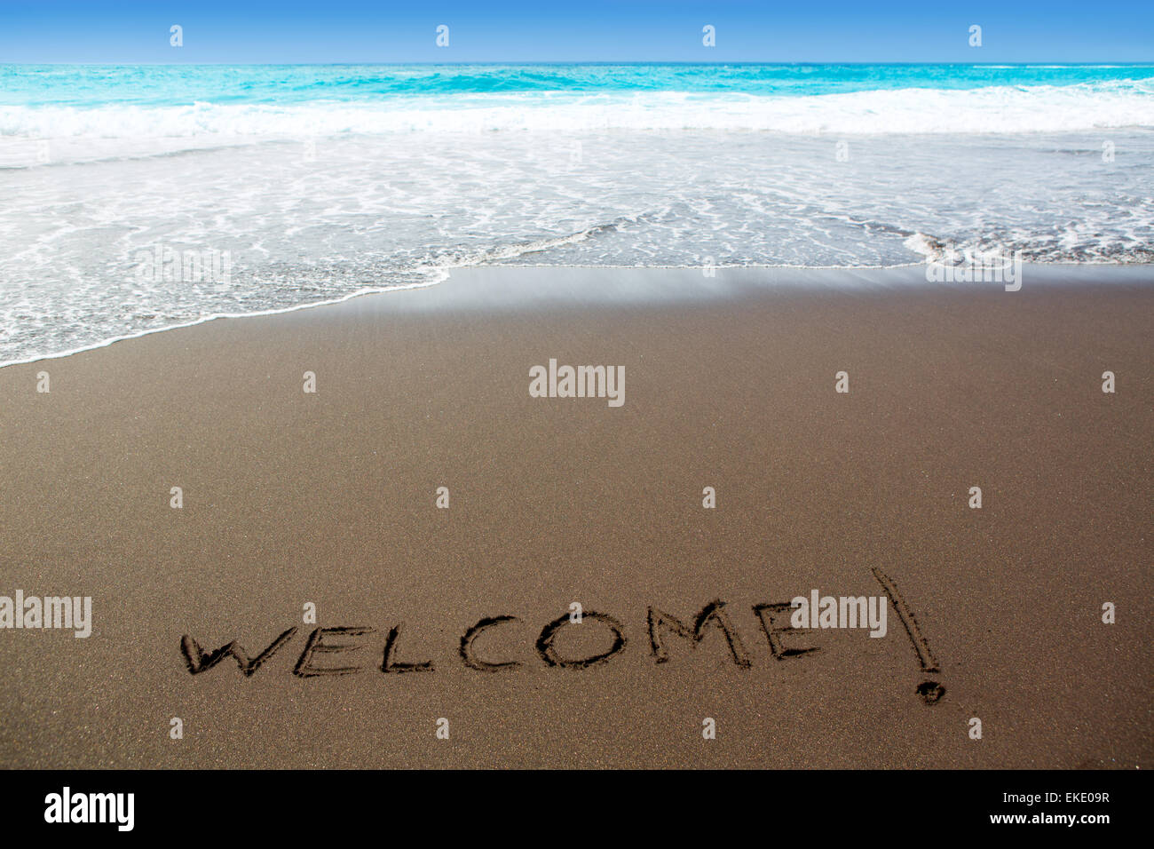 Welcome canary island hi-res stock photography and images - Alamy