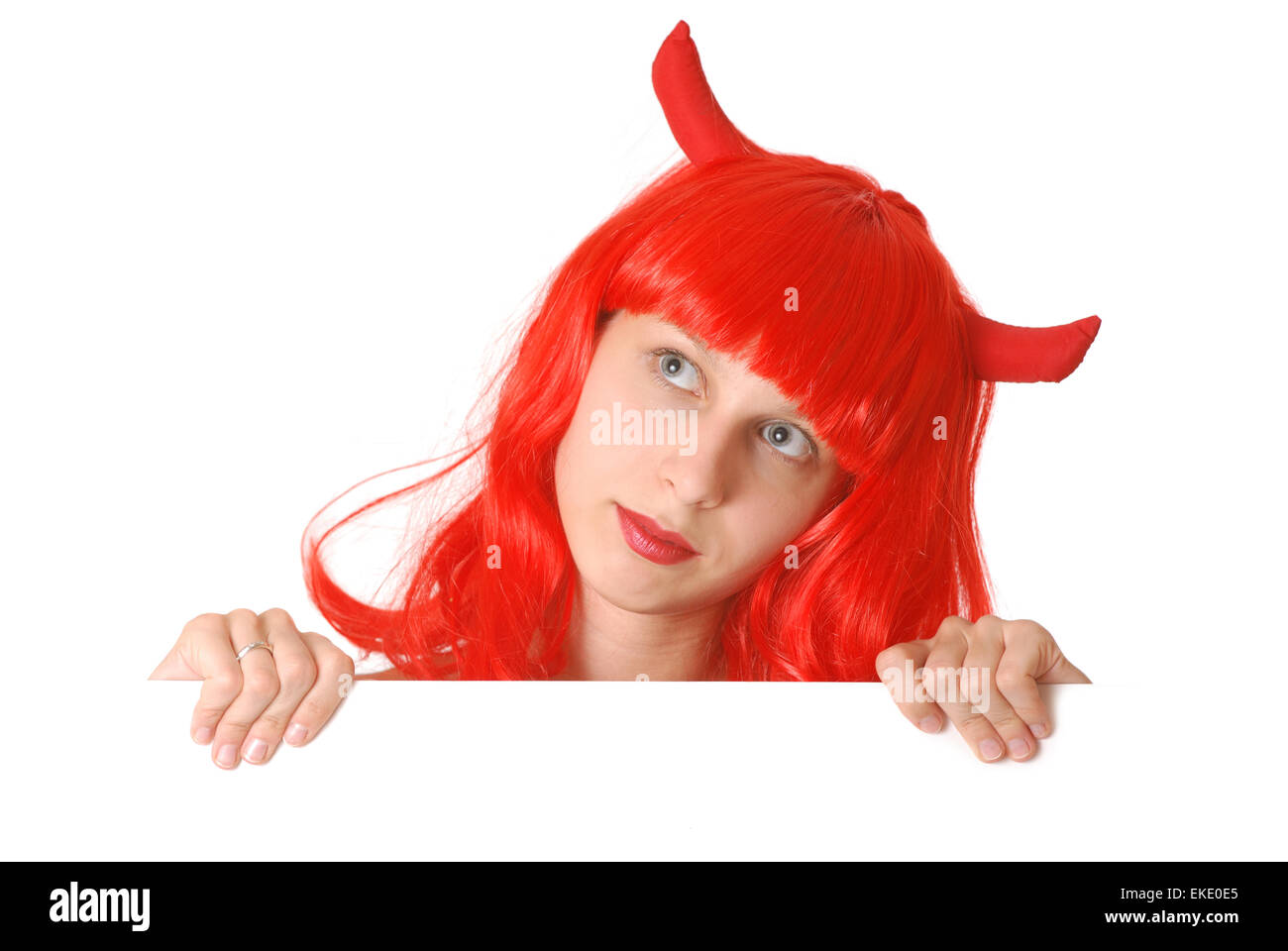 Devil girl hi-res stock photography and images - Alamy