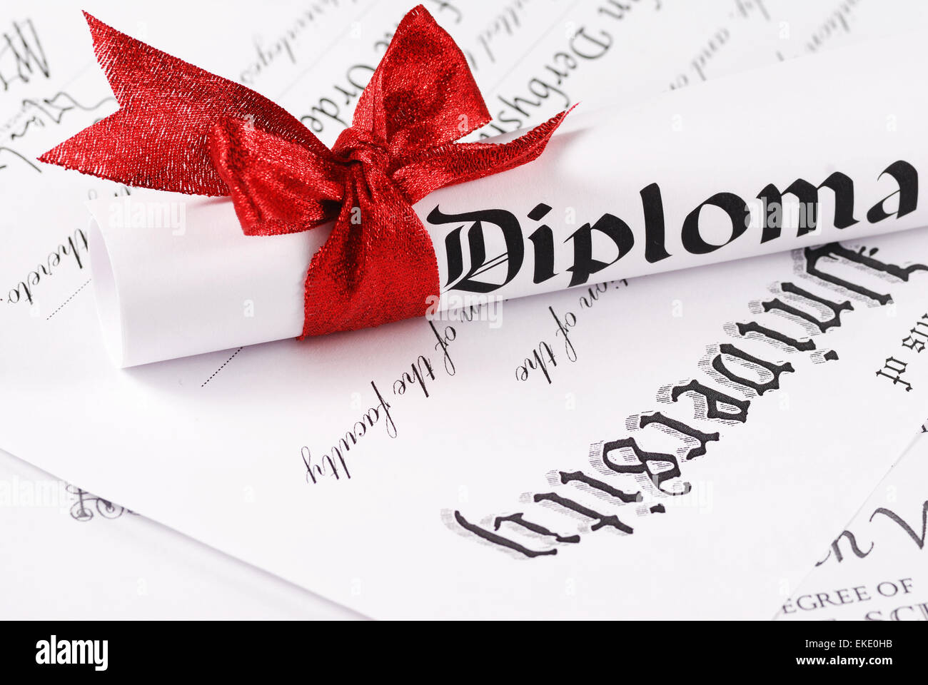 Achievement diploma hi-res stock photography and images - Alamy