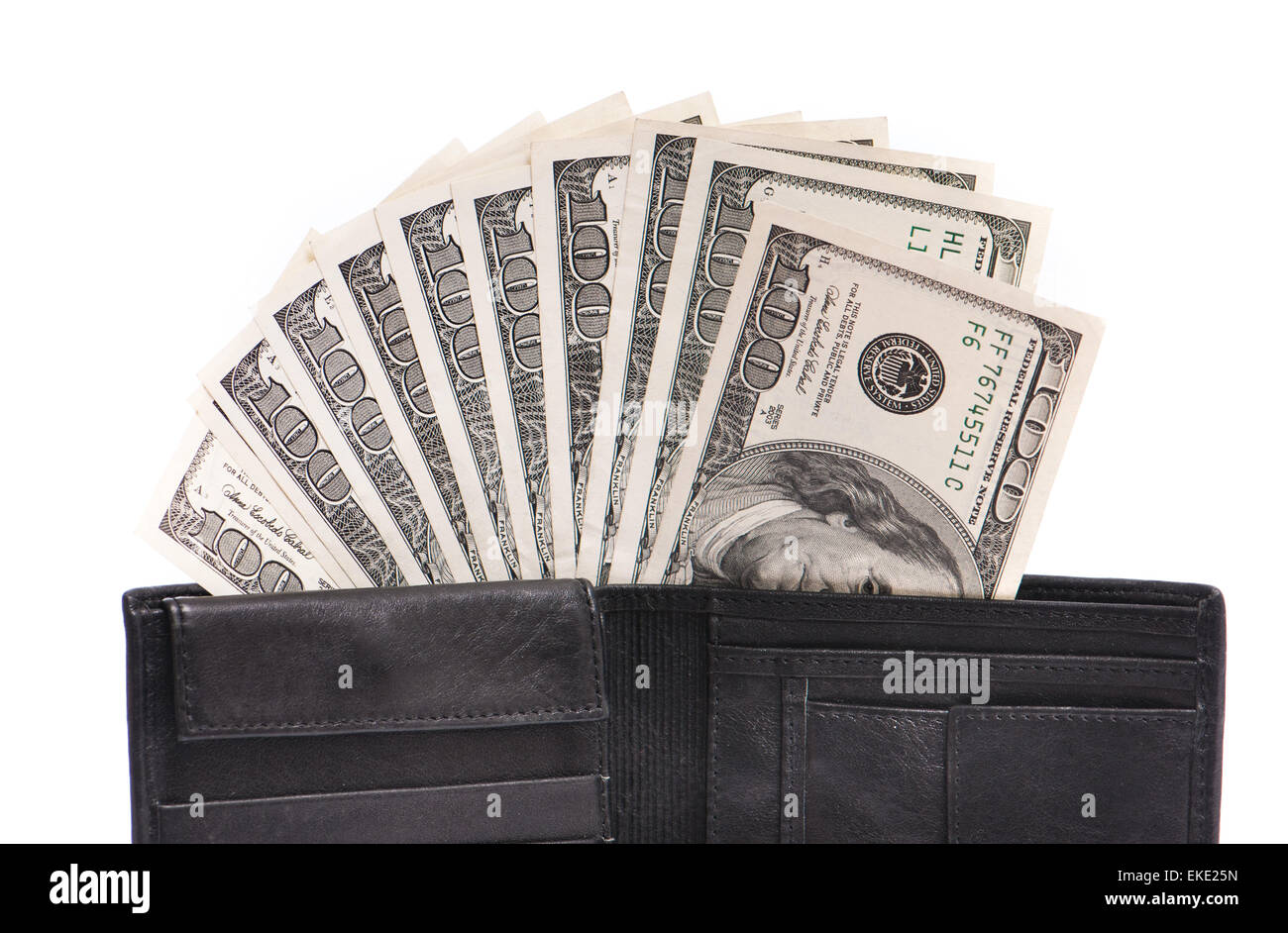 wallet and money Stock Photo - Alamy