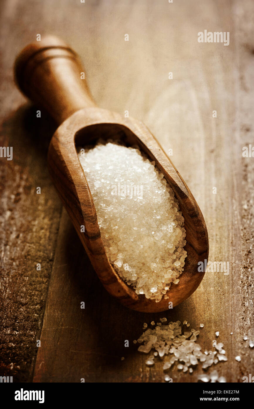 Table salt is poured hi-res stock photography and images - Alamy