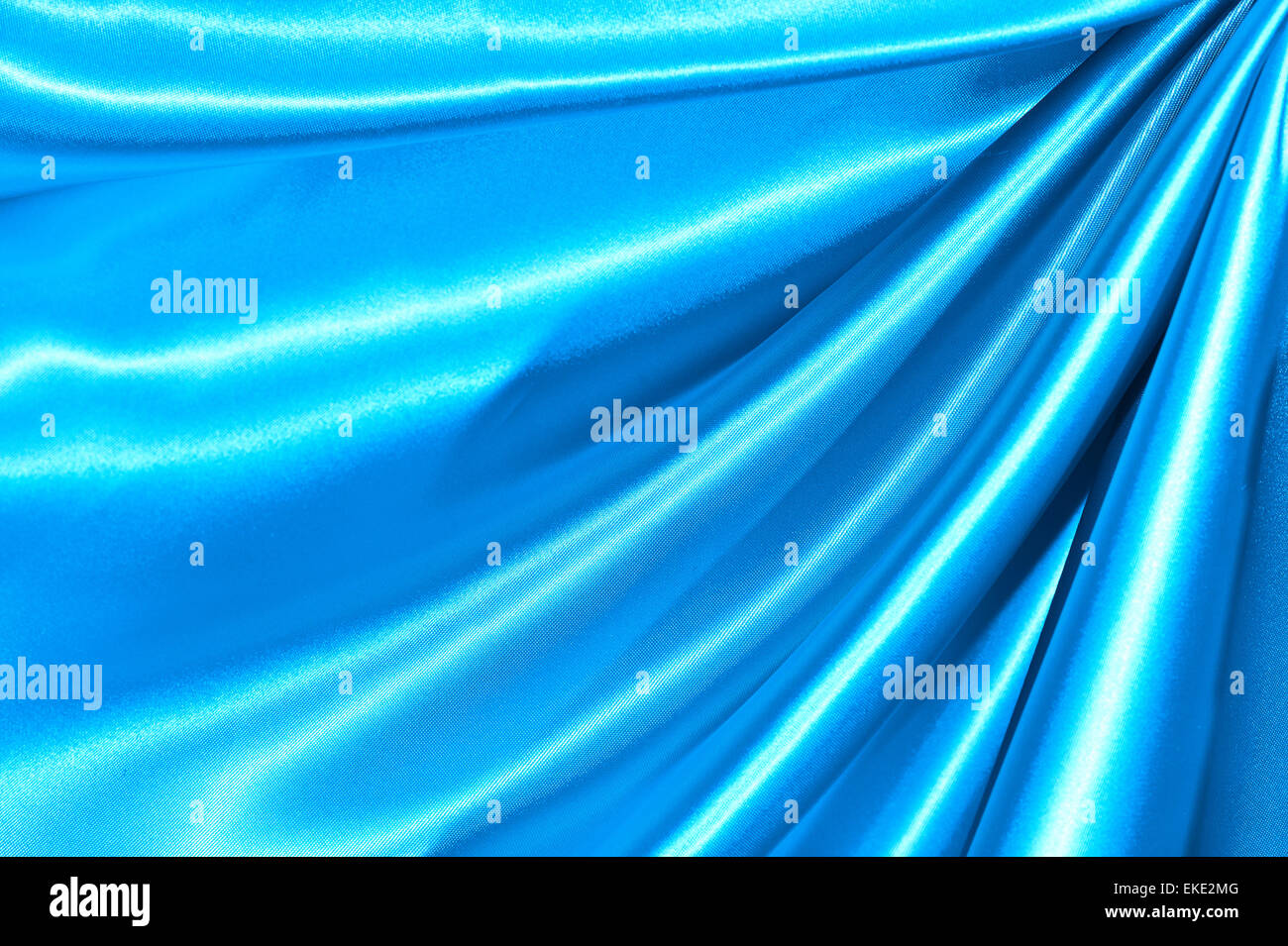 Blue silk background hi-res stock photography and images - Alamy