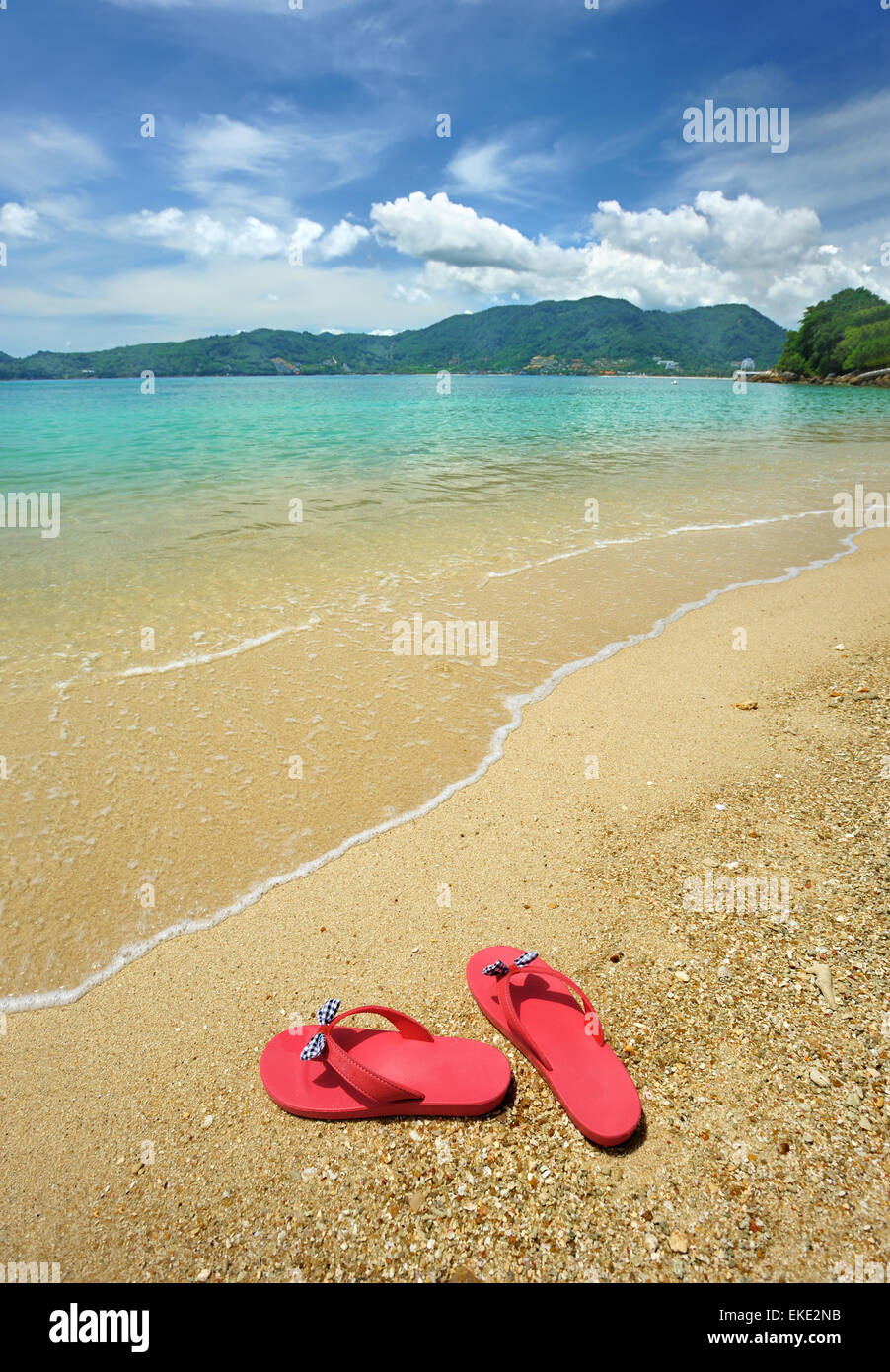 Beach flip hi-res stock photography and images - Alamy