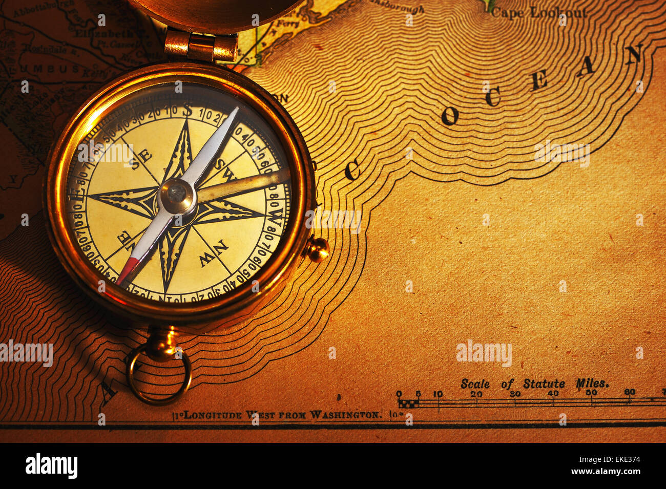 Old map of the usa hi-res stock photography and images - Alamy