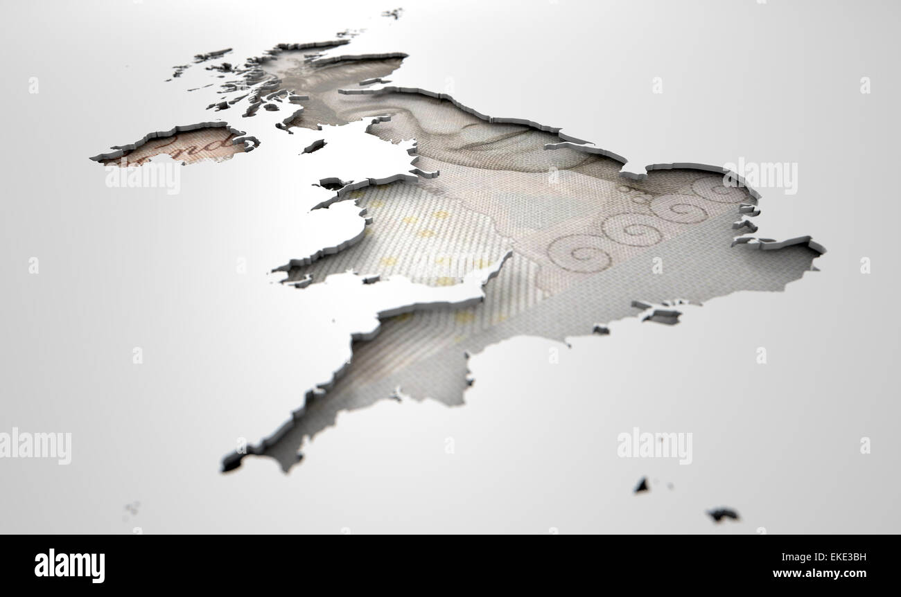 Britain map hi-res stock photography and images - Alamy