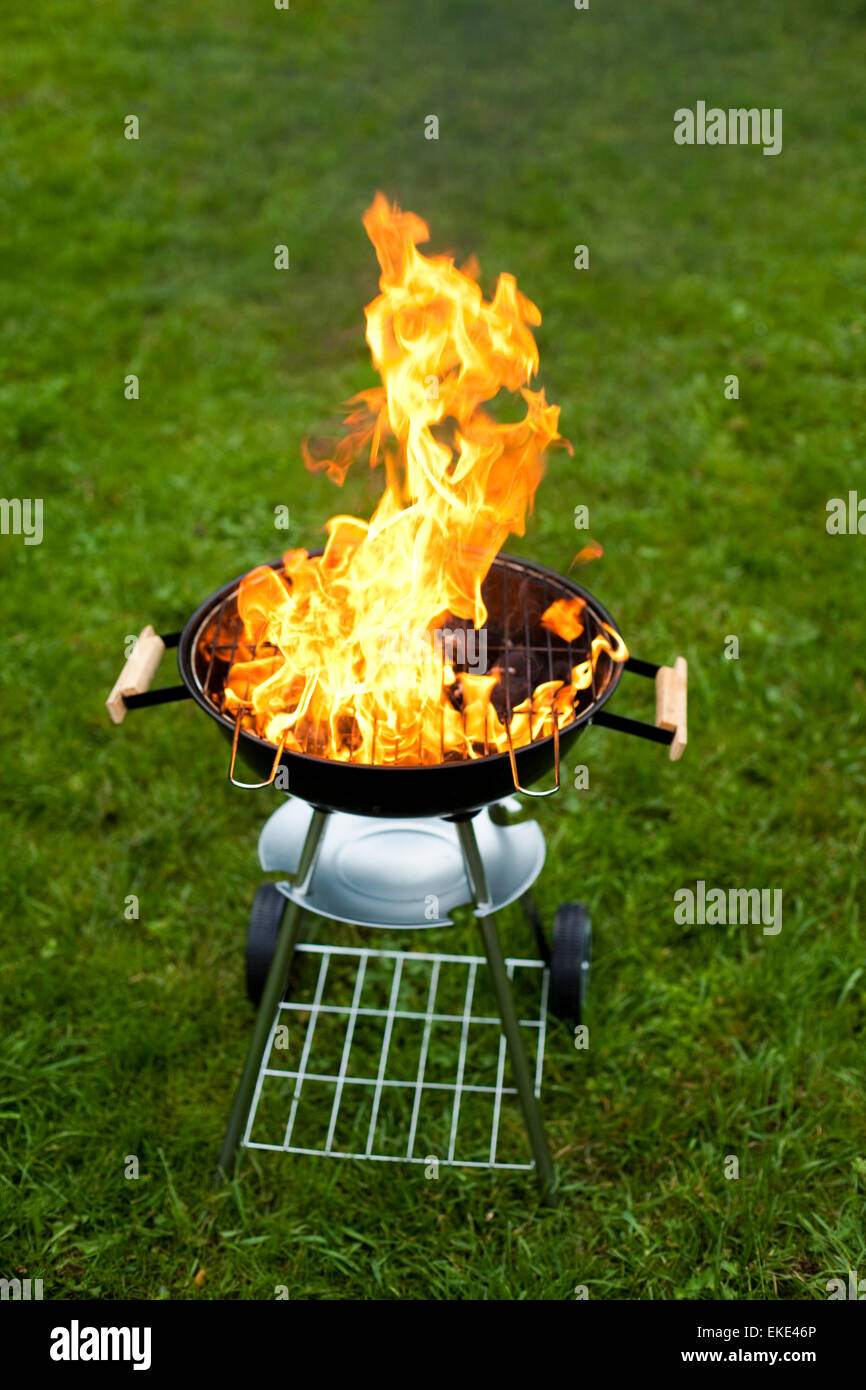 Fire, Hot grilling Stock Photo - Alamy