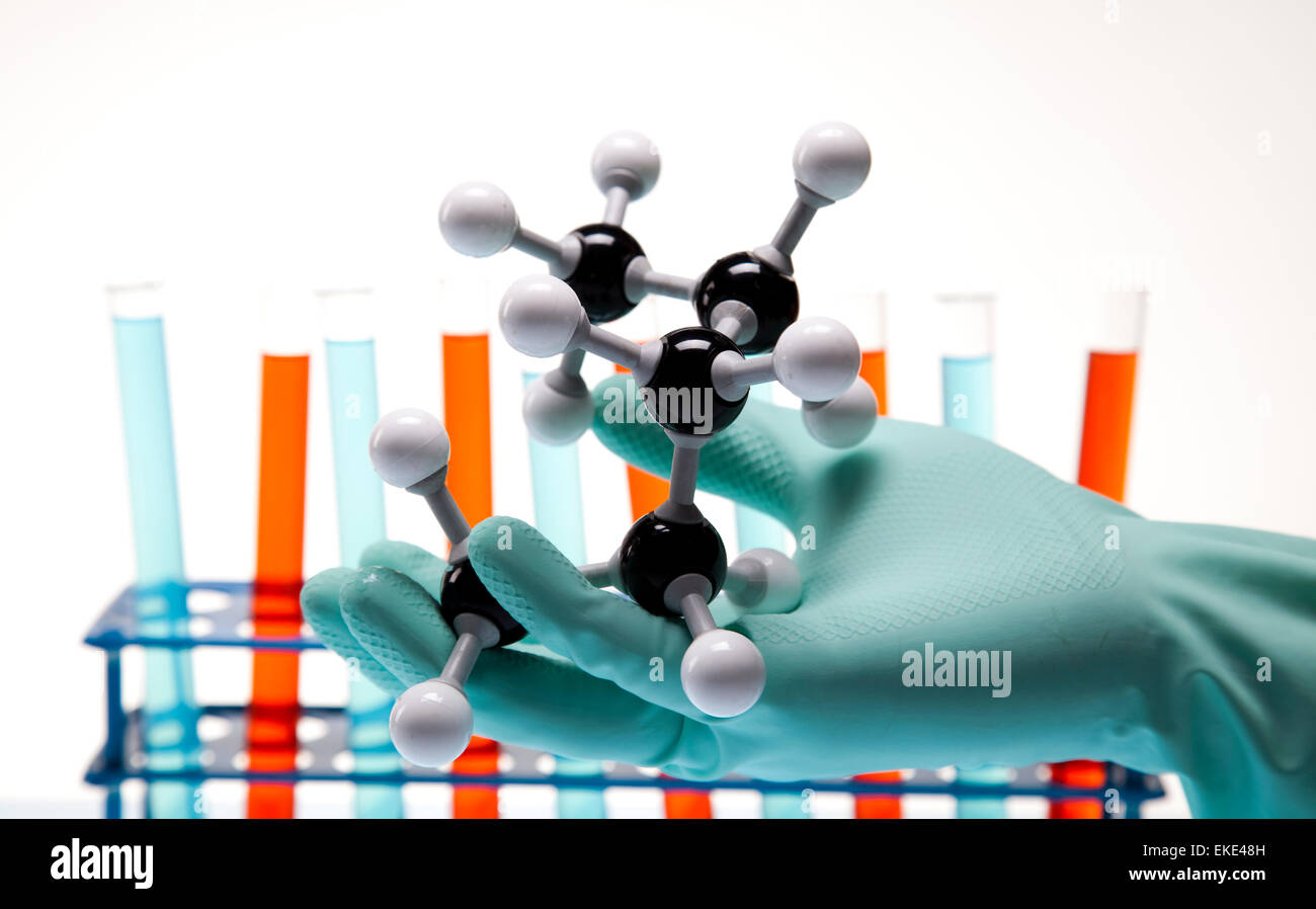Laboratory, Dna structure Stock Photo - Alamy
