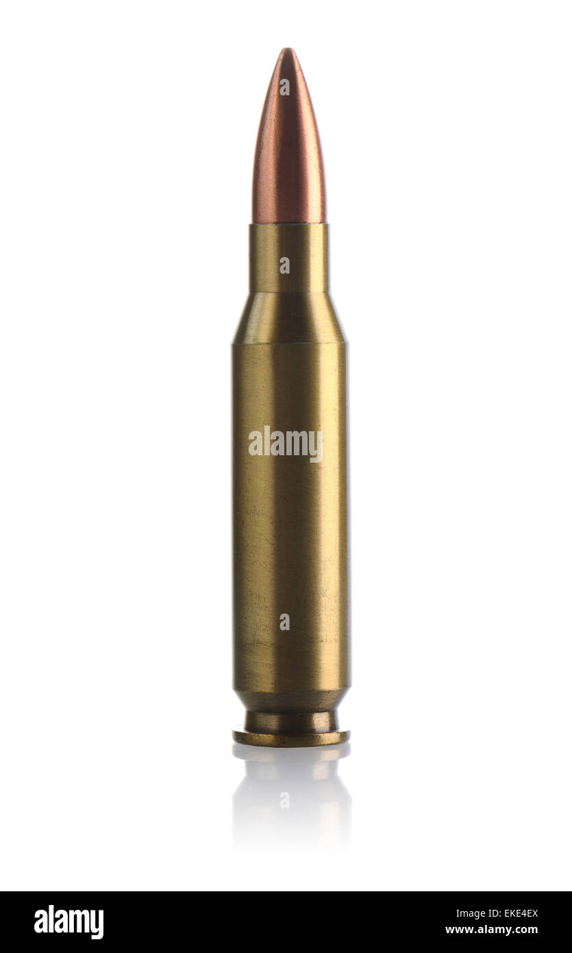 Full metal jacket bullet Stock Photo - Alamy